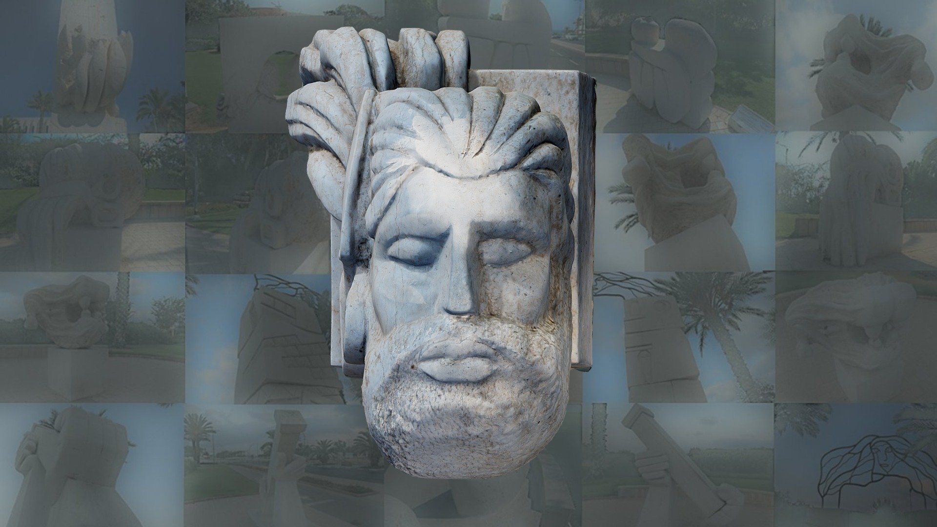 Samson and Delilah (part A, Samson) - 3D model by AI Photogrammetry ...