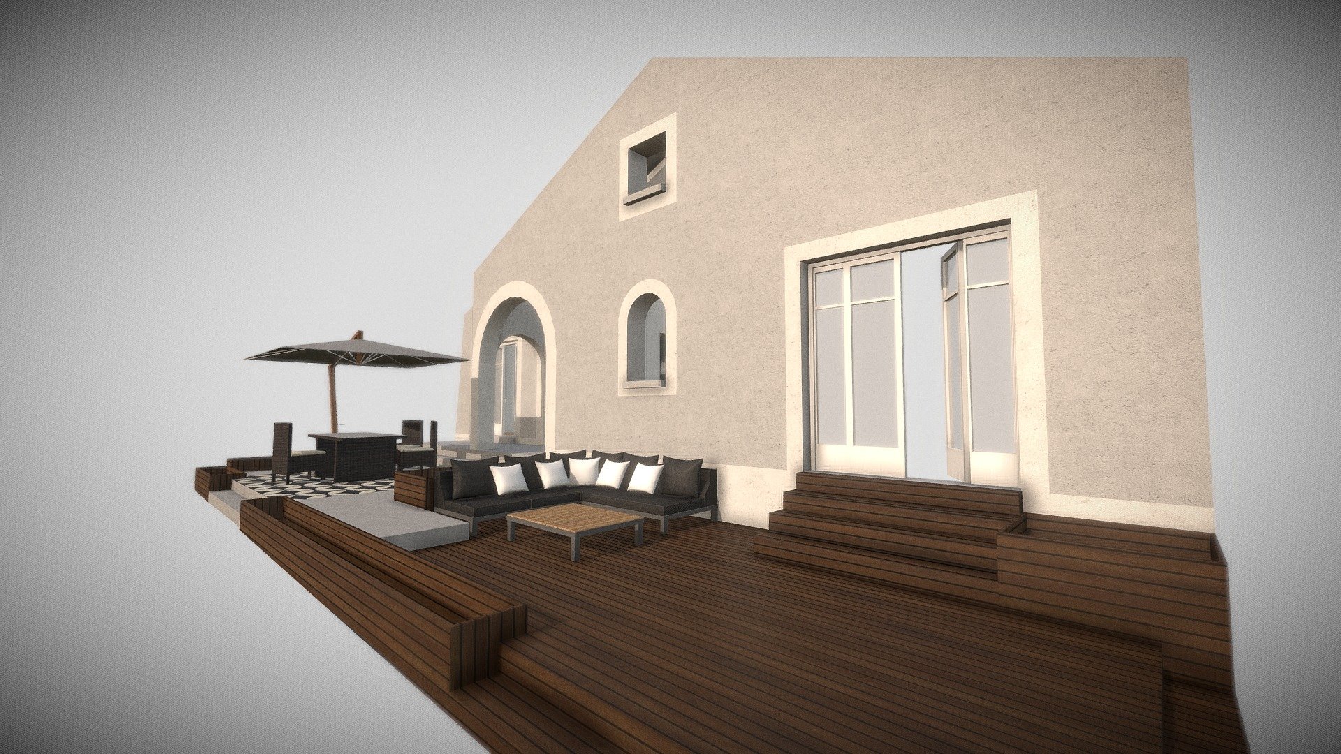 St Cyr_Main house option 1 - 3D model by Cosmopolitan Studio ...