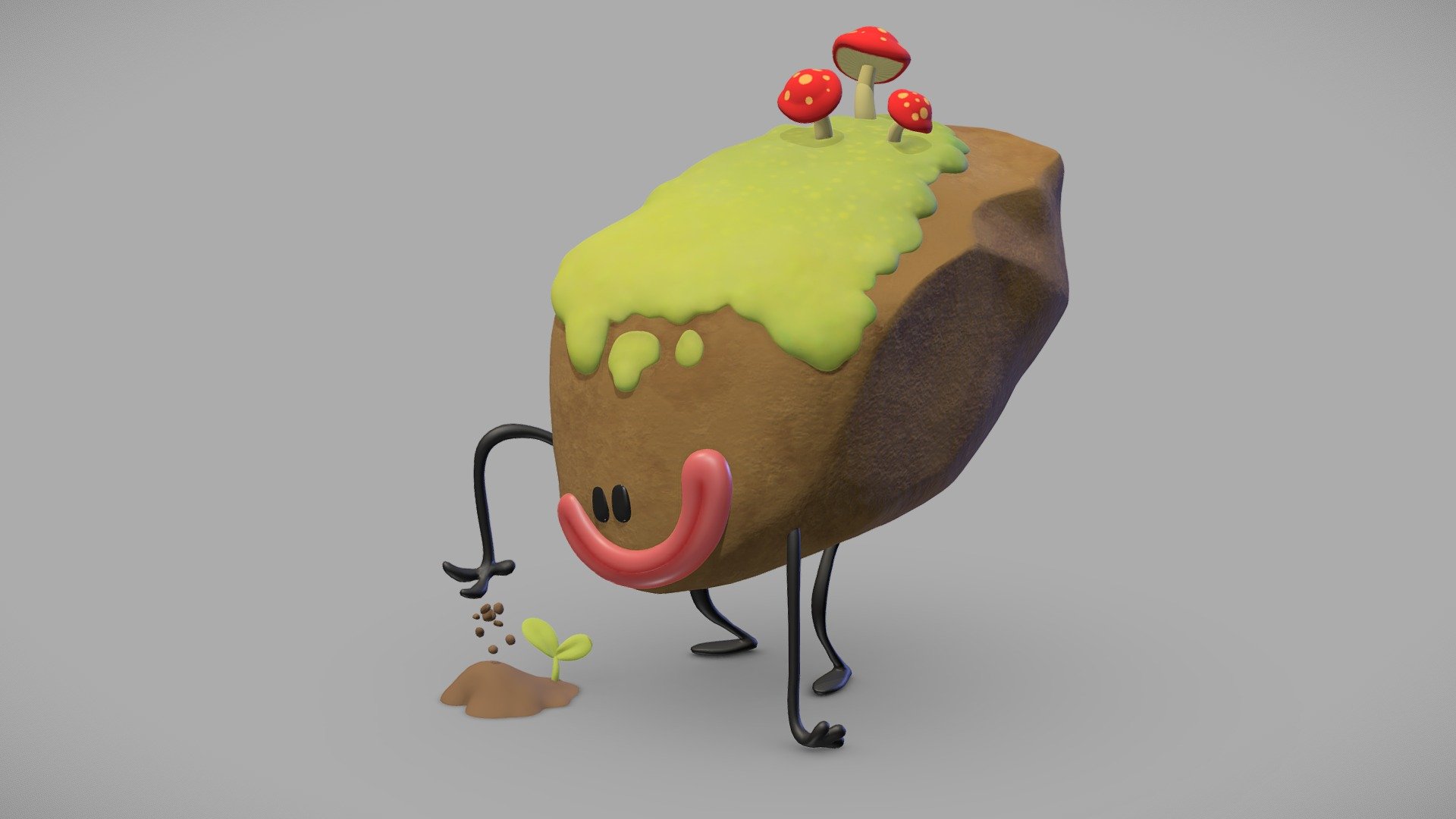 Rocky Stone - 3D model by olaveiras [4acc899] - Sketchfab