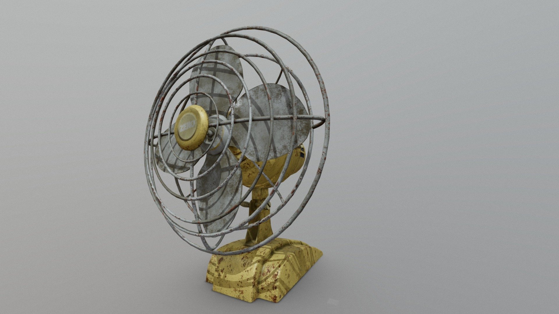 Retro Fan - 3D model by playerDeer [4aced0c] - Sketchfab