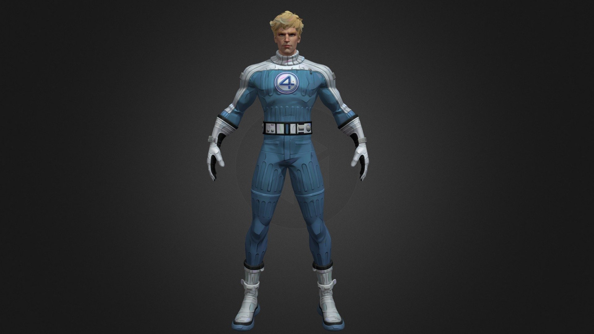 Human Torch MCU - Download Free 3D model by Can U Be (@YEEZY_YE ...