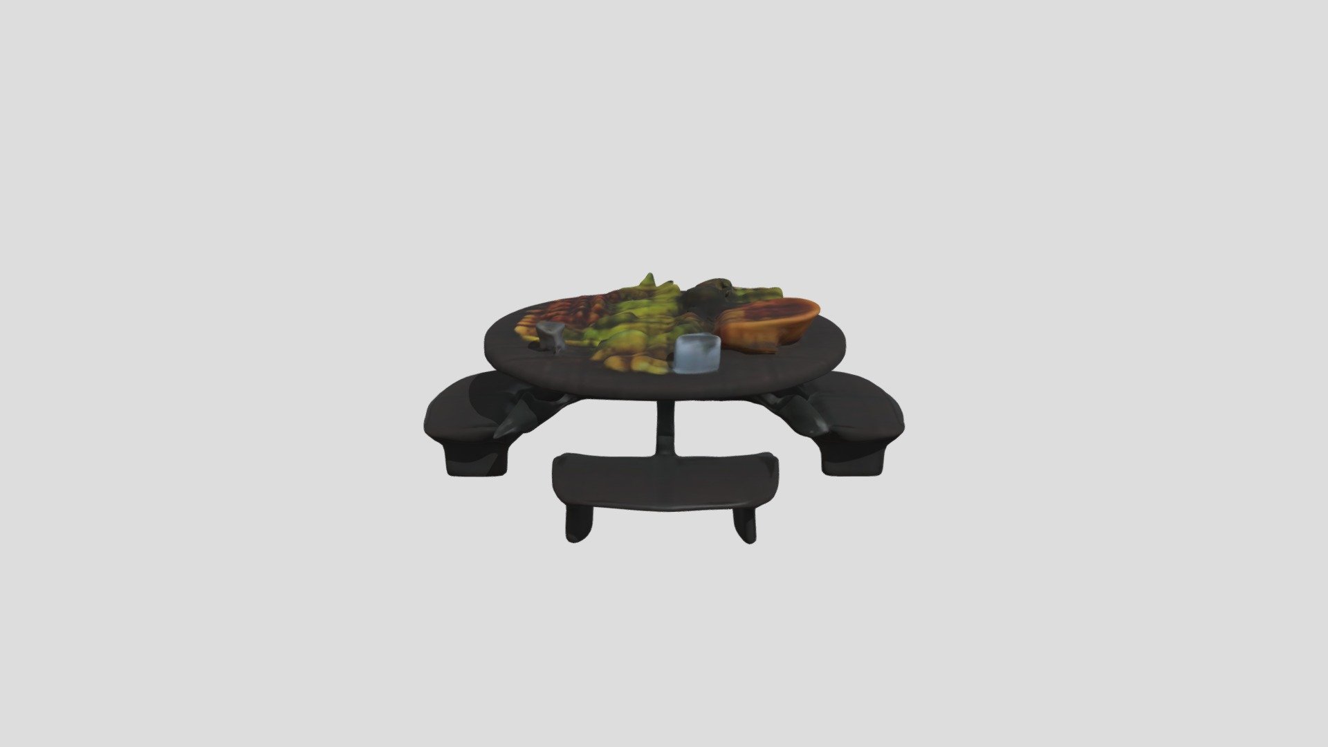 Picnic - Download Free 3D model by serenaretrive [4acf7c9] - Sketchfab