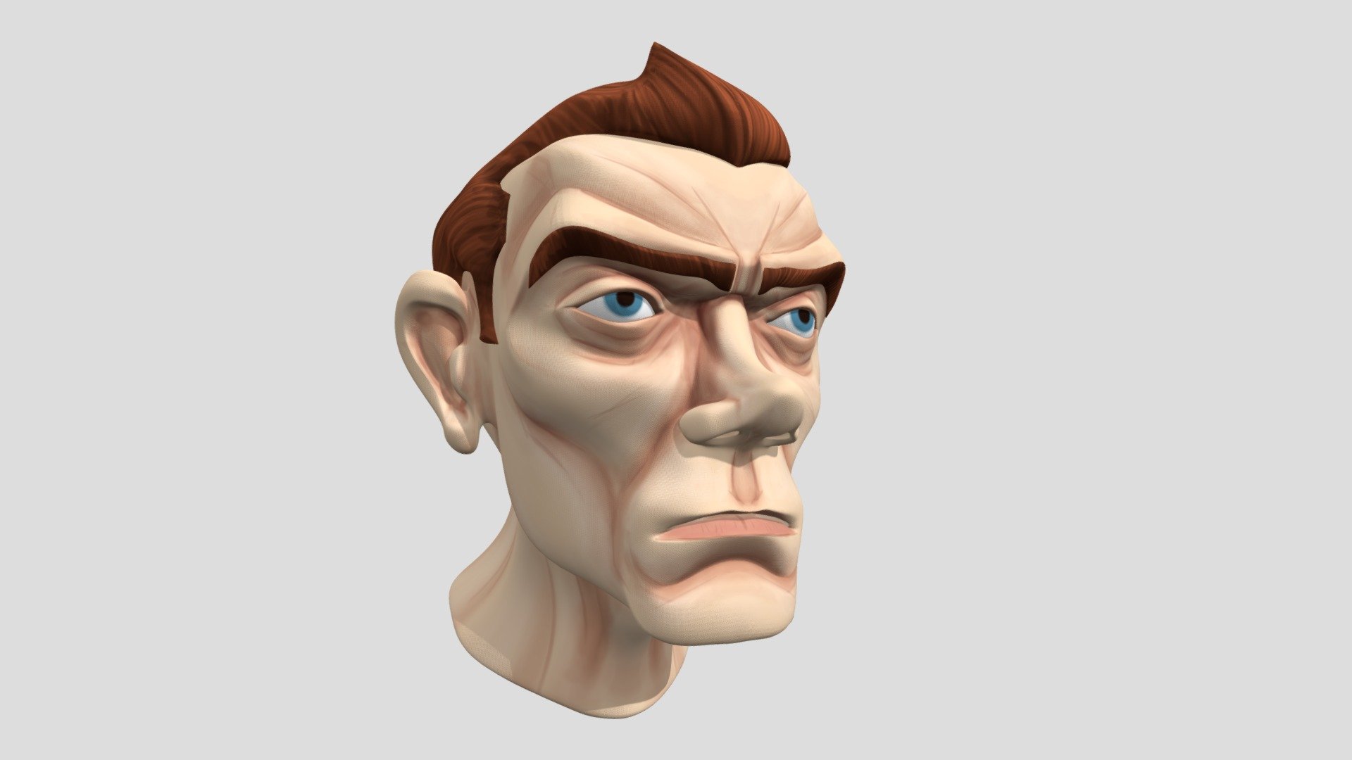 Goon Headsculpt - 3D model by fletchasketch98 [4acfc4f] - Sketchfab