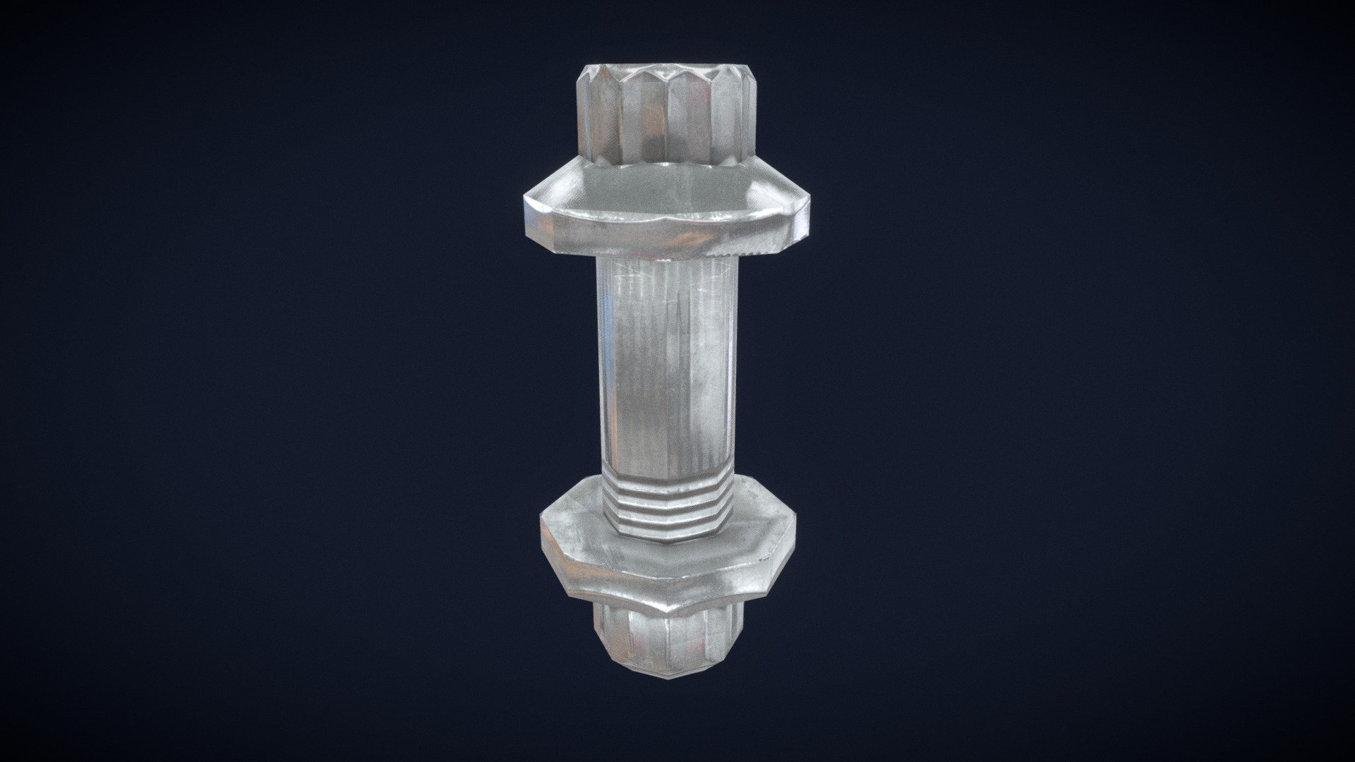 Aerospace Bolt PBR - 3D model by divergentinc [4acfe33] - Sketchfab