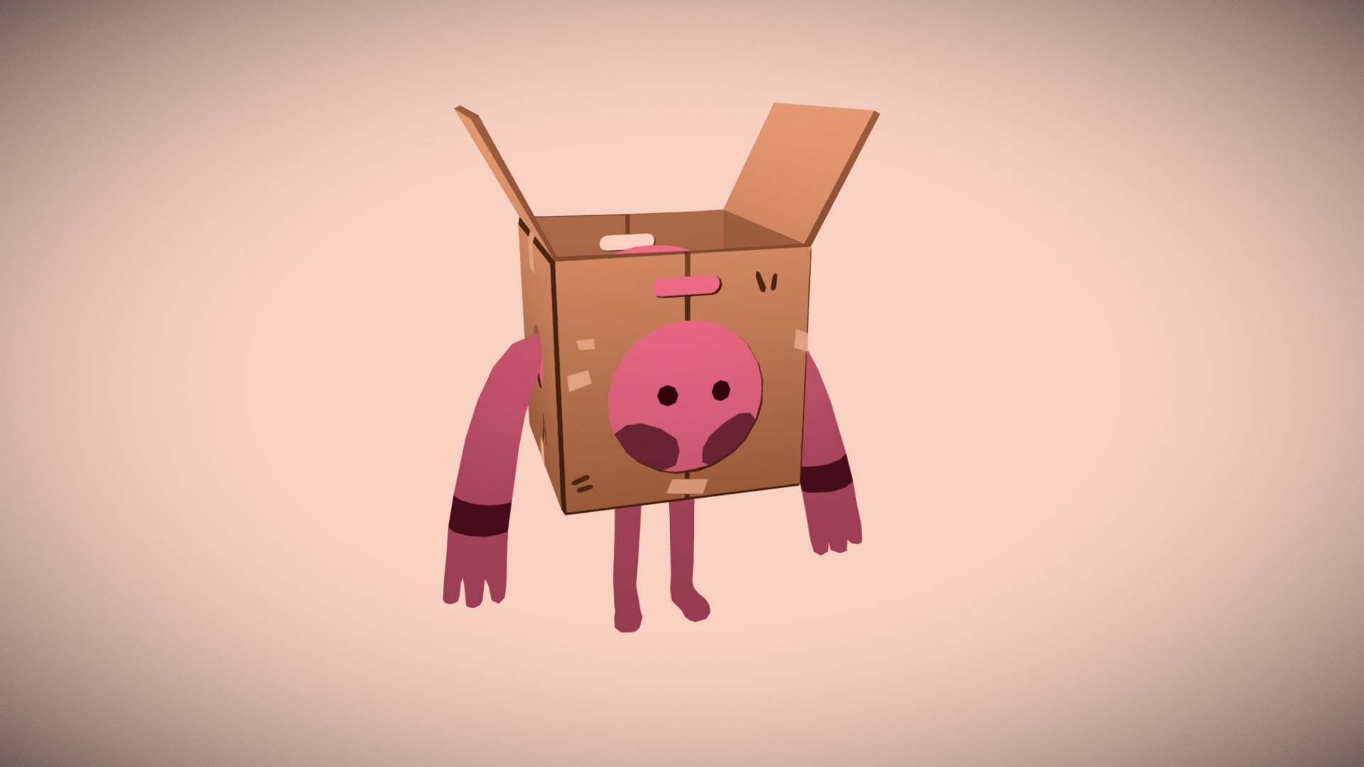 Box Ball Guy - Download Free 3D model by driko [4ad02b9] - Sketchfab