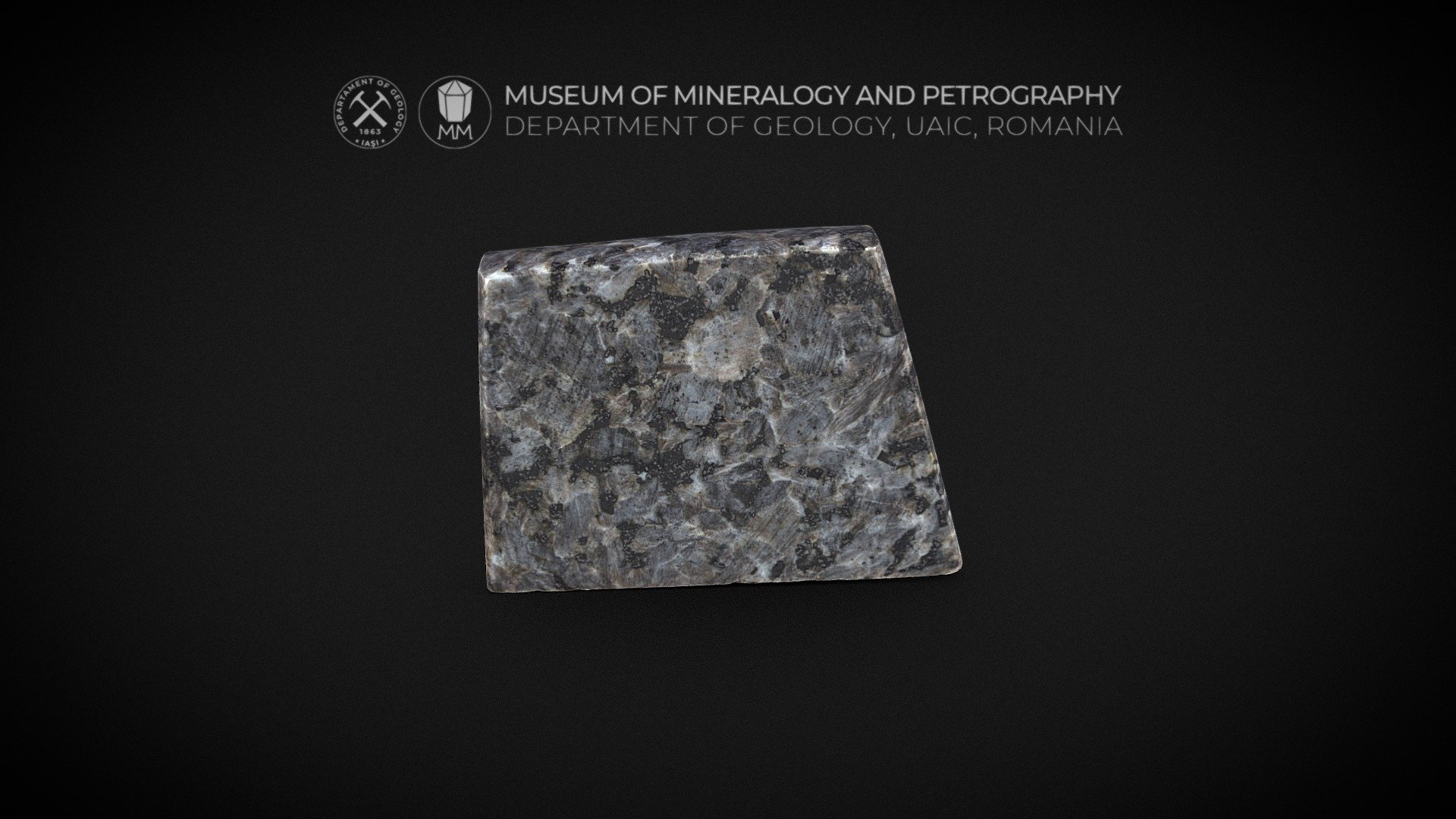 Gabbro (igneous rock), Romania - 3D model by Museum of Mineralogy and ...