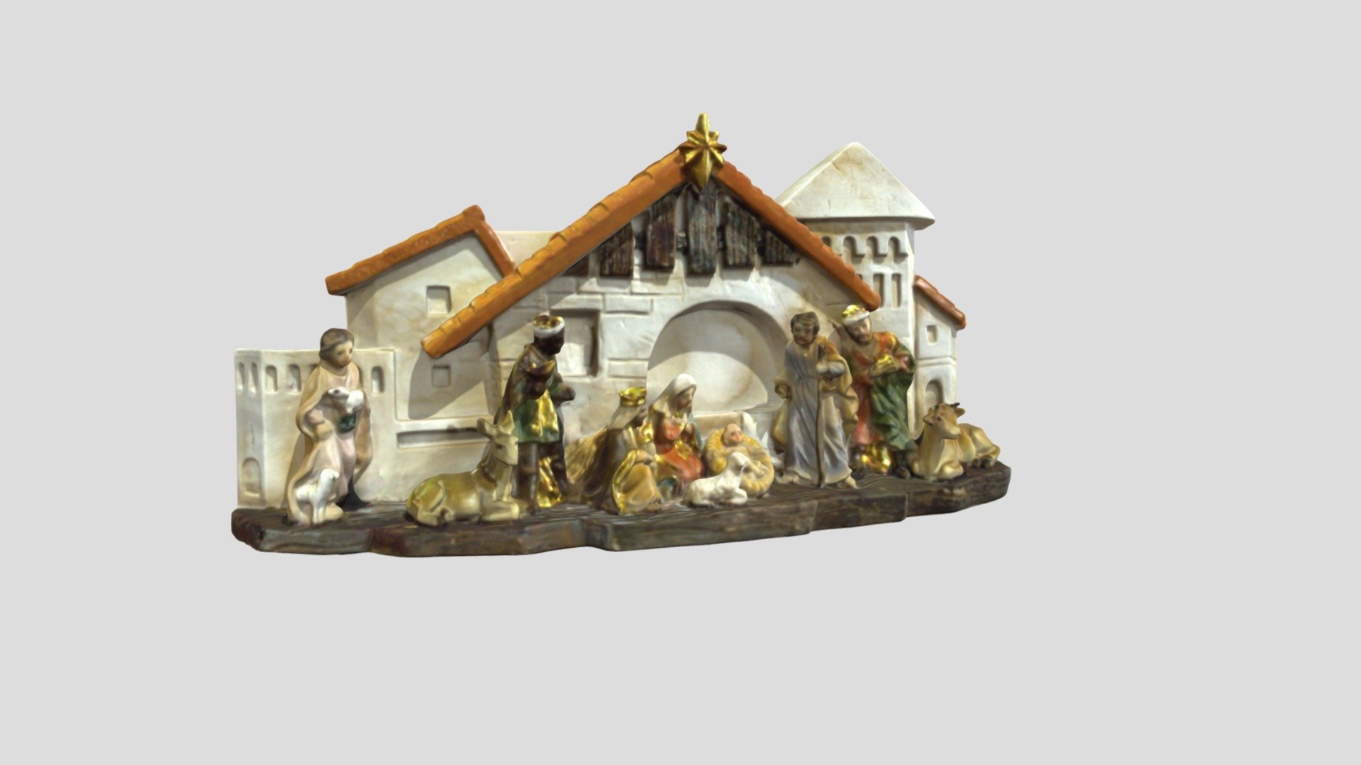 Small Nativity Scene - 3D model by Aberdeen City Libraries (@AberdeenCityLibraries) [4ad2a83 ...