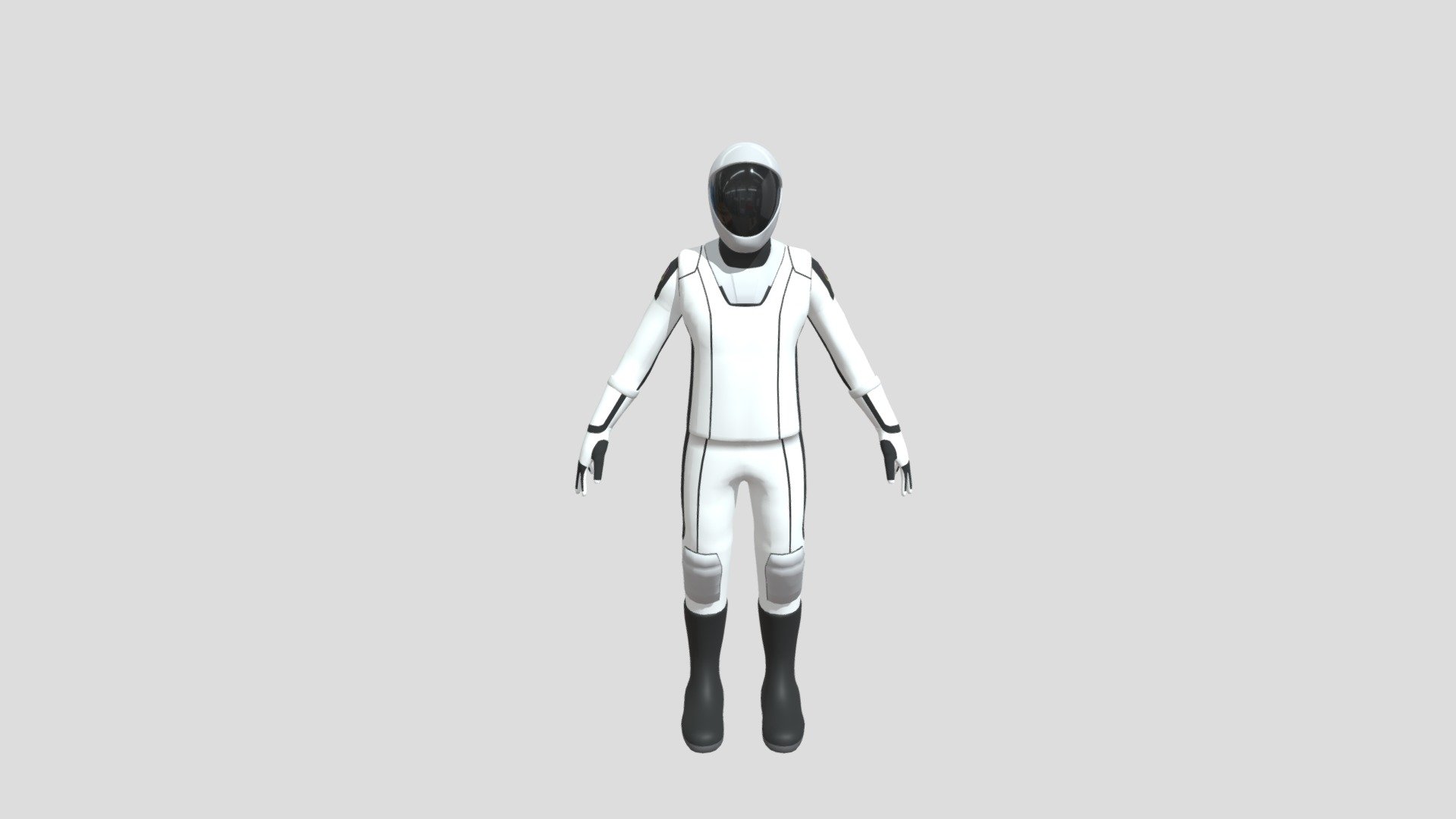 Spacex Suit - 3D model by Leonardo Danos (@leodanos) [4ad5e59] - Sketchfab
