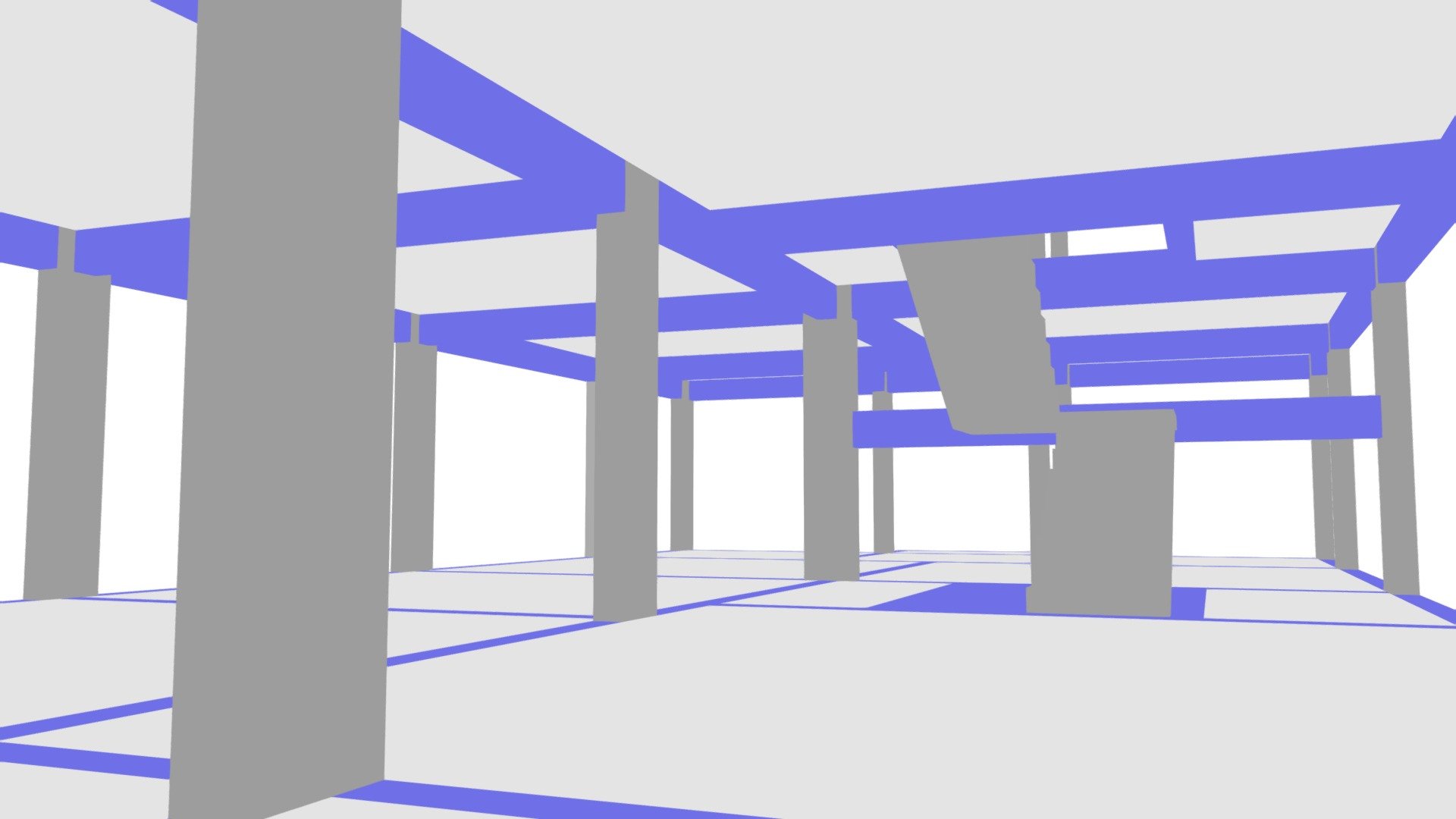 MODELO ESTRUTURAL - EDIFICIO RESIDENCIAL - 3D model by Techfab [4ada0a6 ...