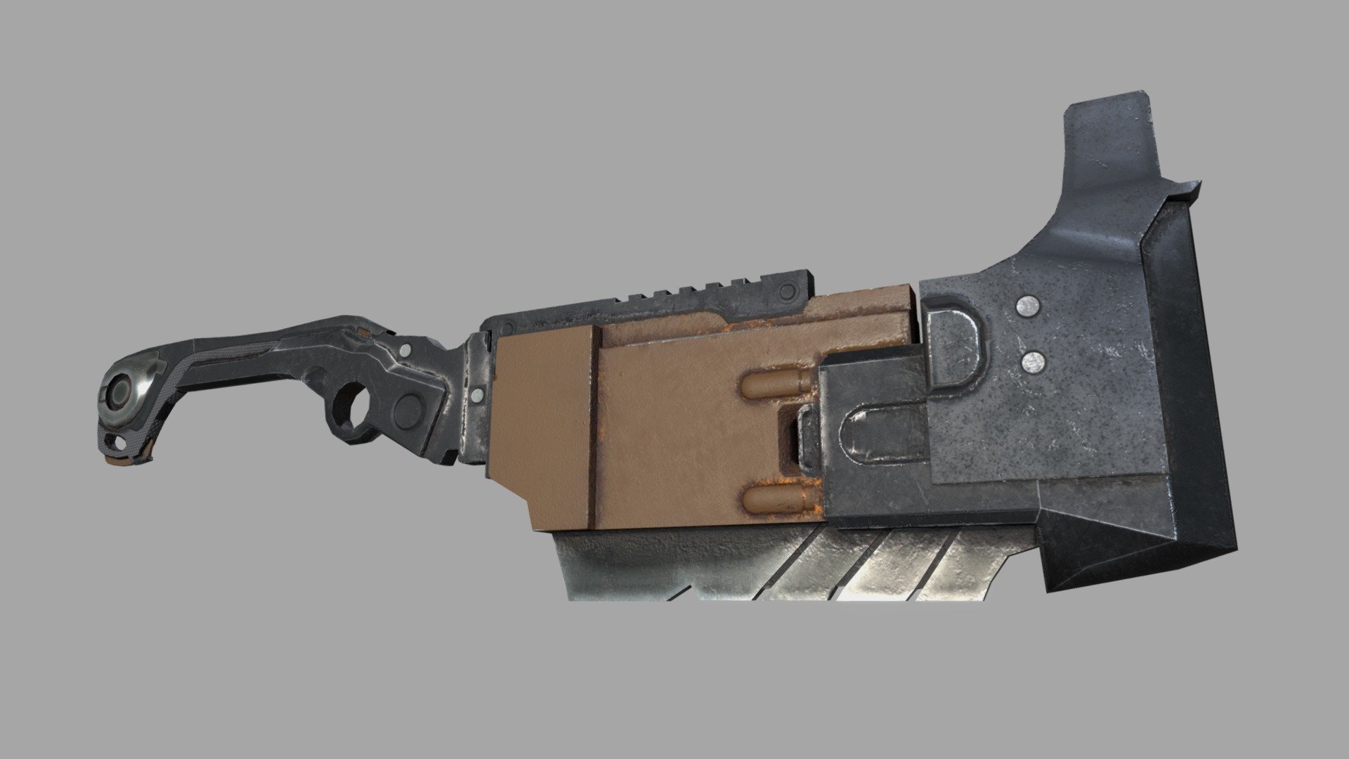 Industrial Weapon - Download Free 3D model by Daniel Pełka (@dnplk ...