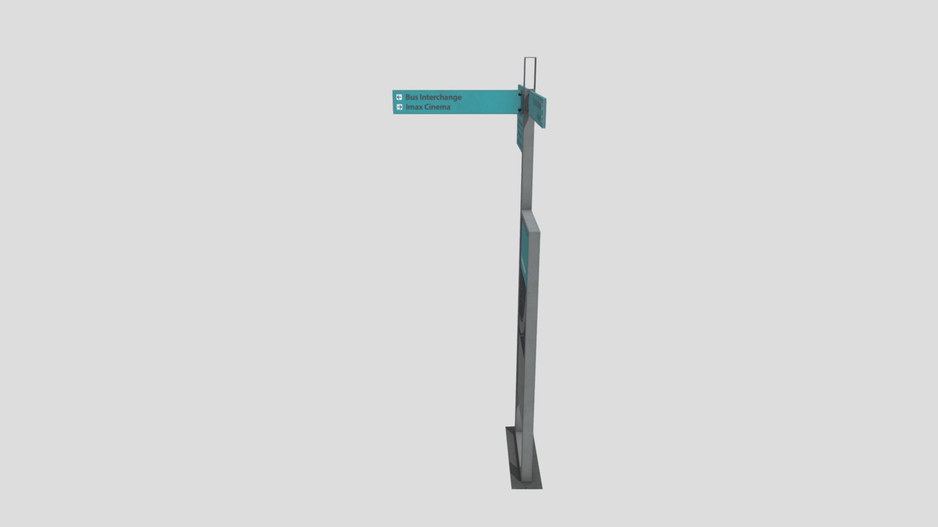 information pole 35 AM211 Archmodel - Buy Royalty Free 3D model by ...
