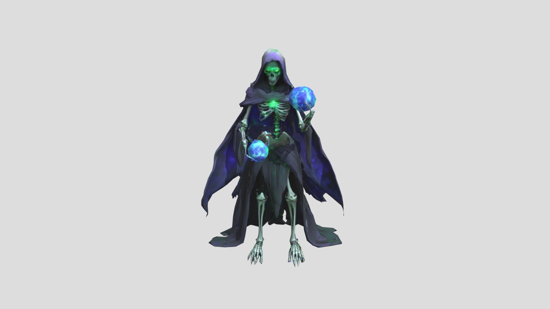 fantasy female lich, skeleton - Download Free 3D model by yongtun ...