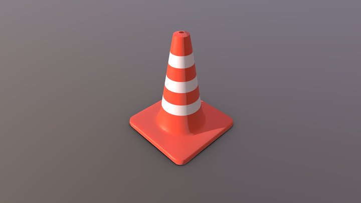 Traffic-cone 3D models - Sketchfab