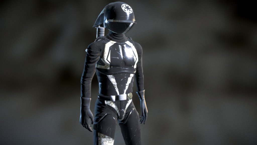 Death Star Trooper - 3D model by Woarius [4add90c] - Sketchfab
