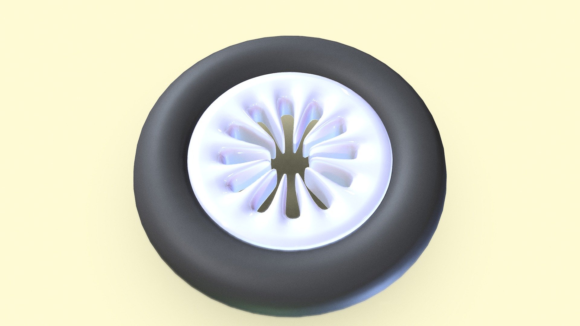 wheel - 3D model by Maximetron [4addce5] - Sketchfab
