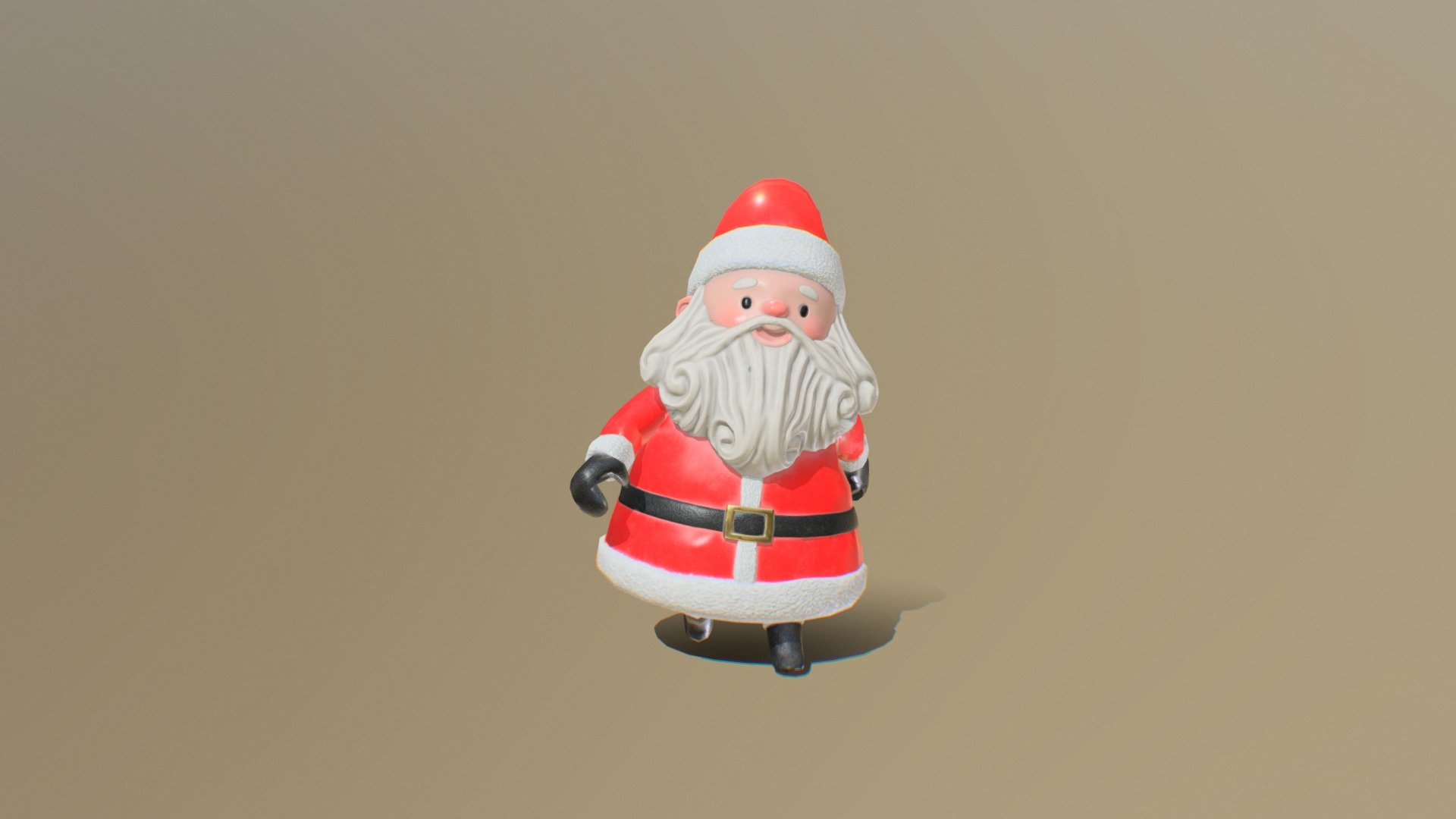 Santa - Buy Royalty Free 3D model by zawboo [4adeaa8] - Sketchfab Store