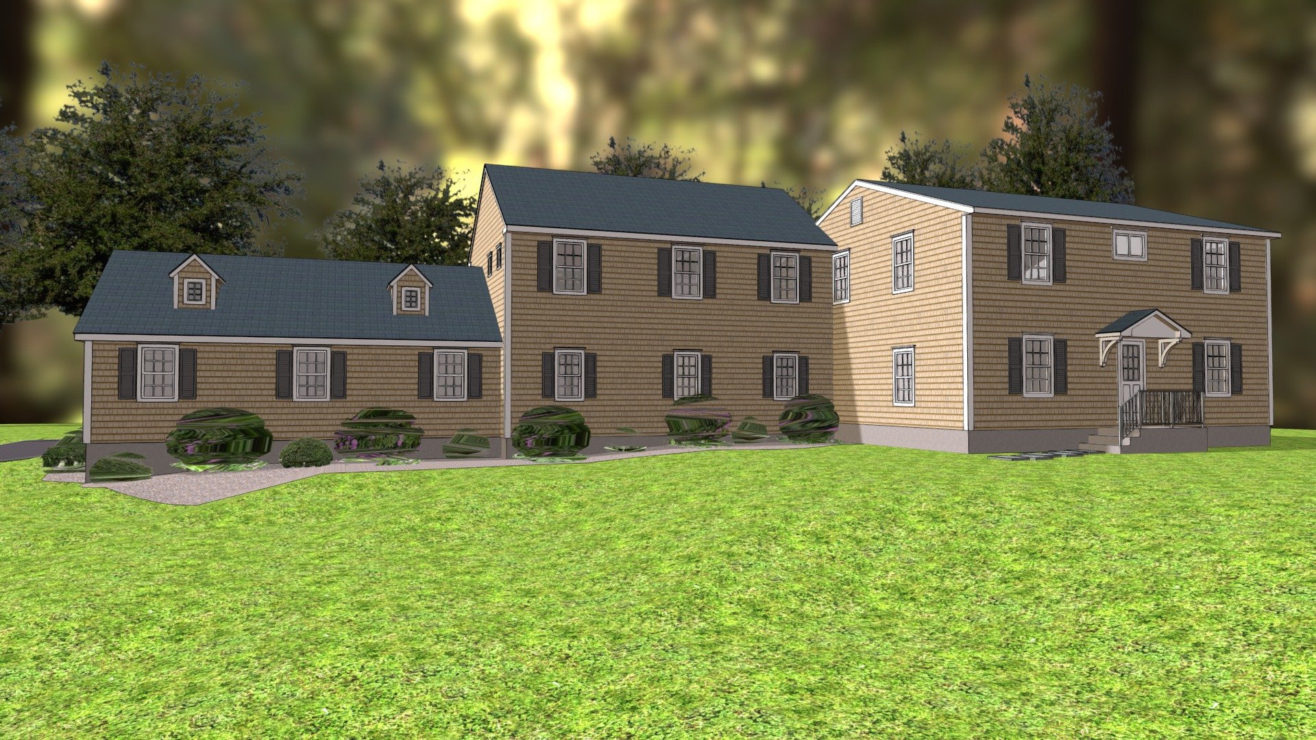 Single Family Home Addition - 3D model by Jim Morris (@jmorrisarch ...