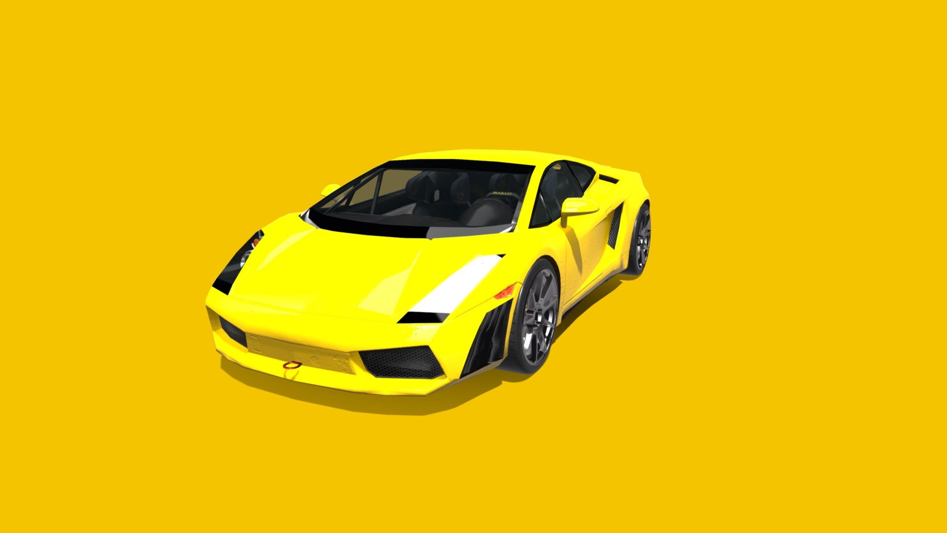 Lamborghini Gallardo (Pre-LP) - Download Free 3D model by Mona x ...
