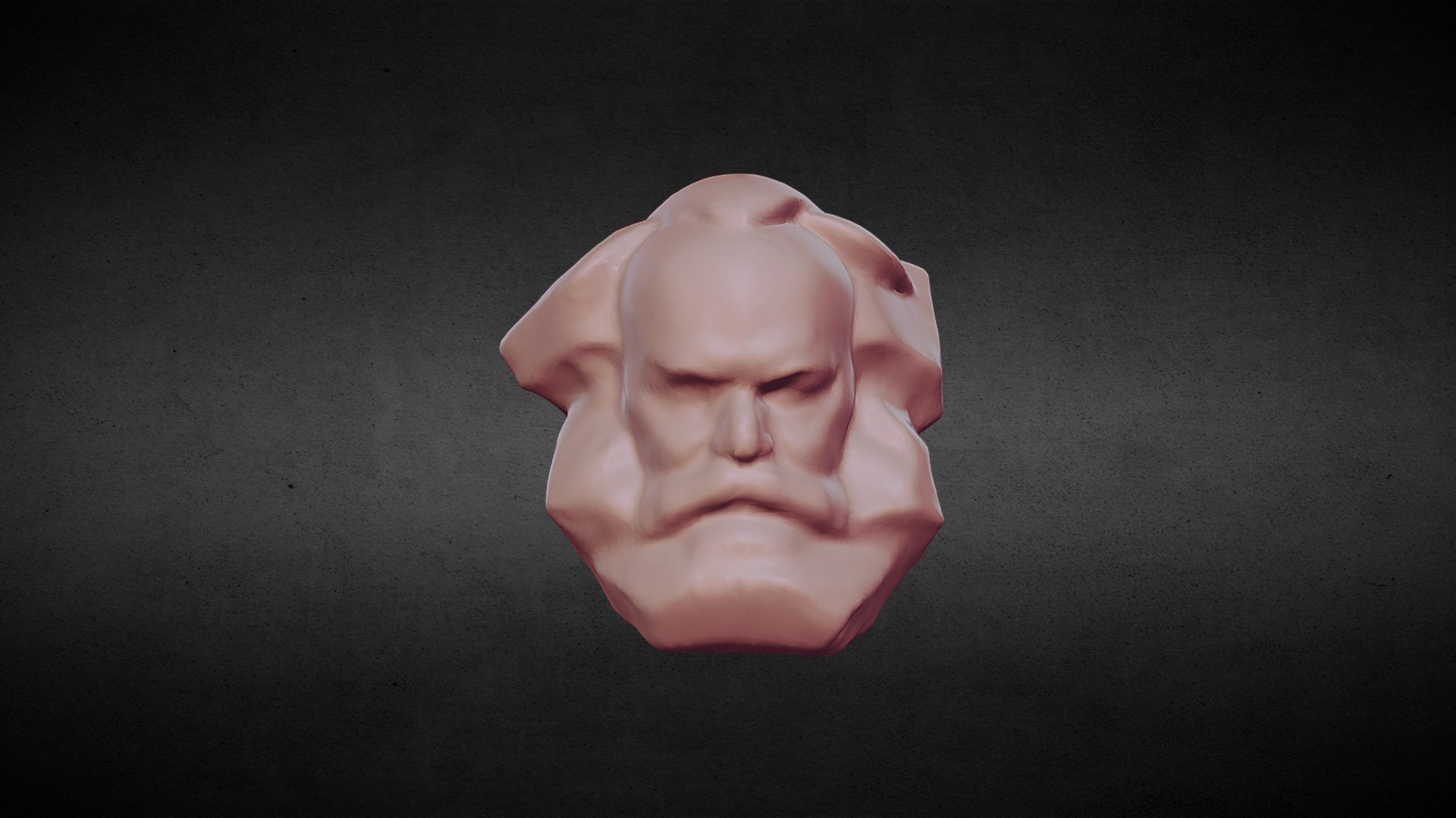 Karl Marx printable head photogrammetry scan - Buy Royalty Free 3D ...