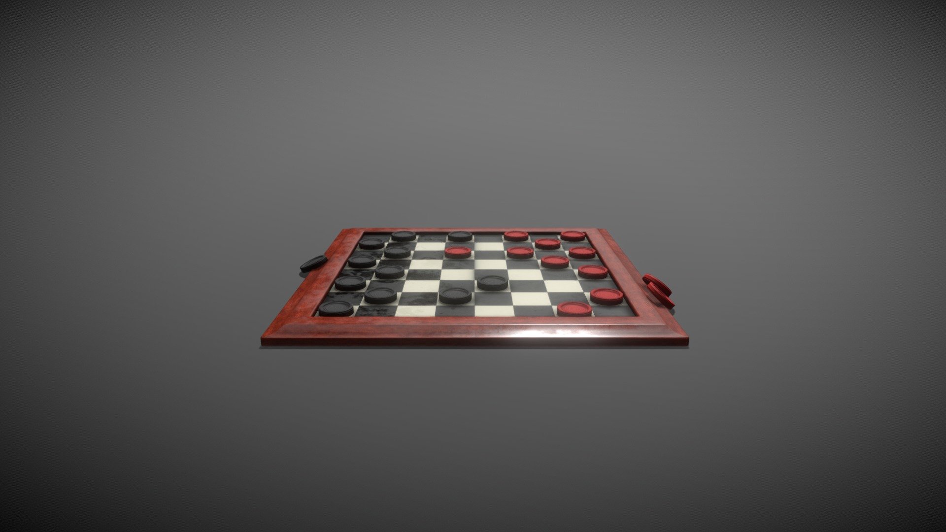 Checkers - Buy Royalty Free 3D model by CleanCraft3D (@CleanCraft_3D ...