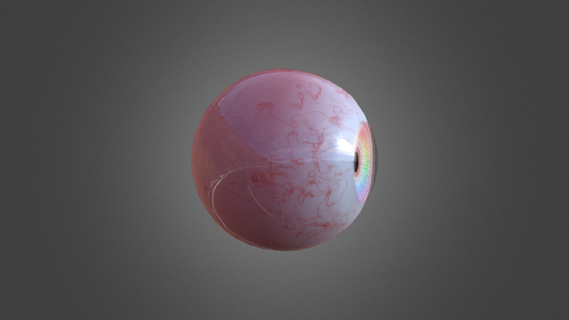Rainbow Eye - 3D model by Joe Roechow (@JoeRoechow) [4ae0e0d] - Sketchfab