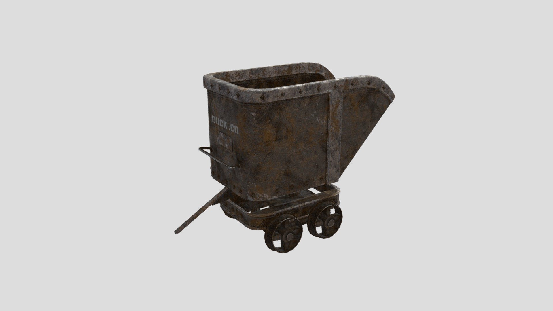 Chariot Miner - 3D model by Uei99 [4ae2635] - Sketchfab