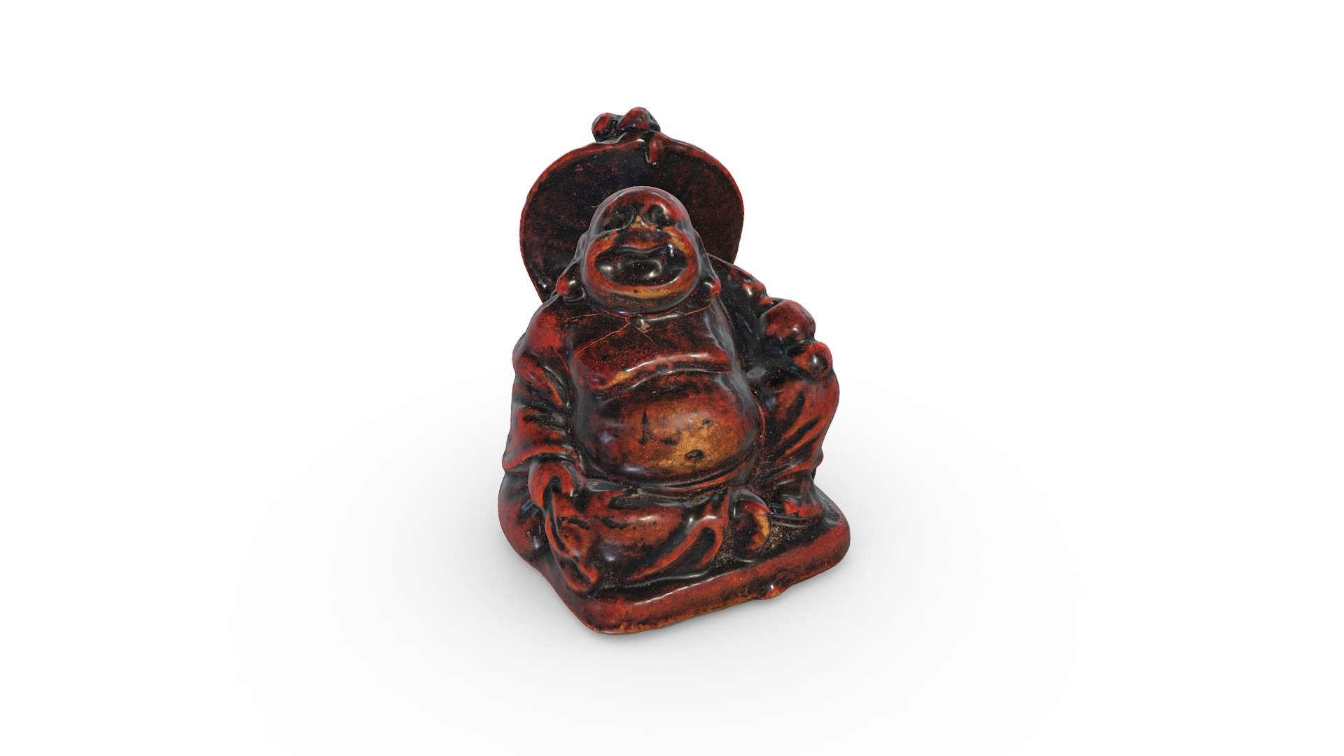 Figurine "Cheerful Buddha" - 3D model by RawCatalog.com (@rawcatalog ...
