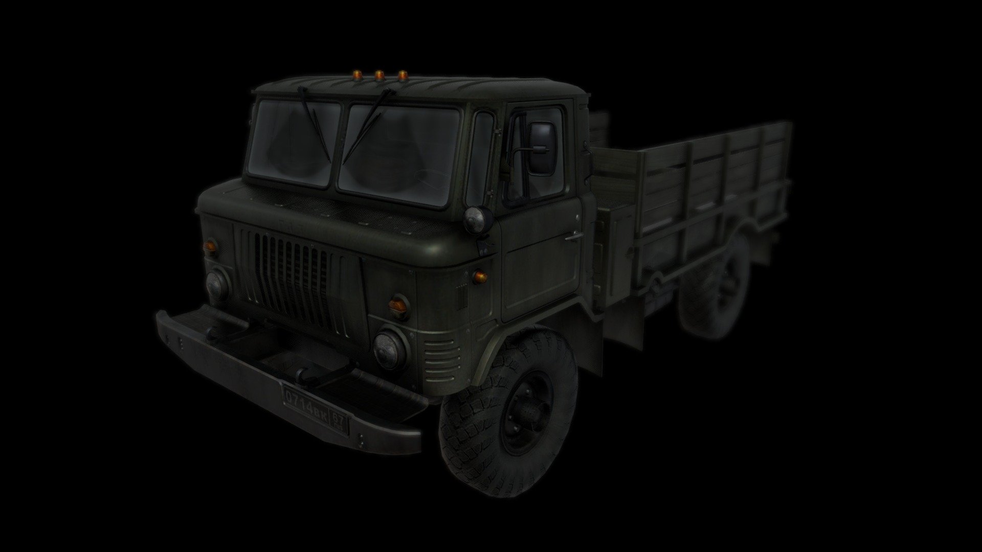 Gaz 66 - Download Free 3D model by tiunov.se [4ae573e] - Sketchfab