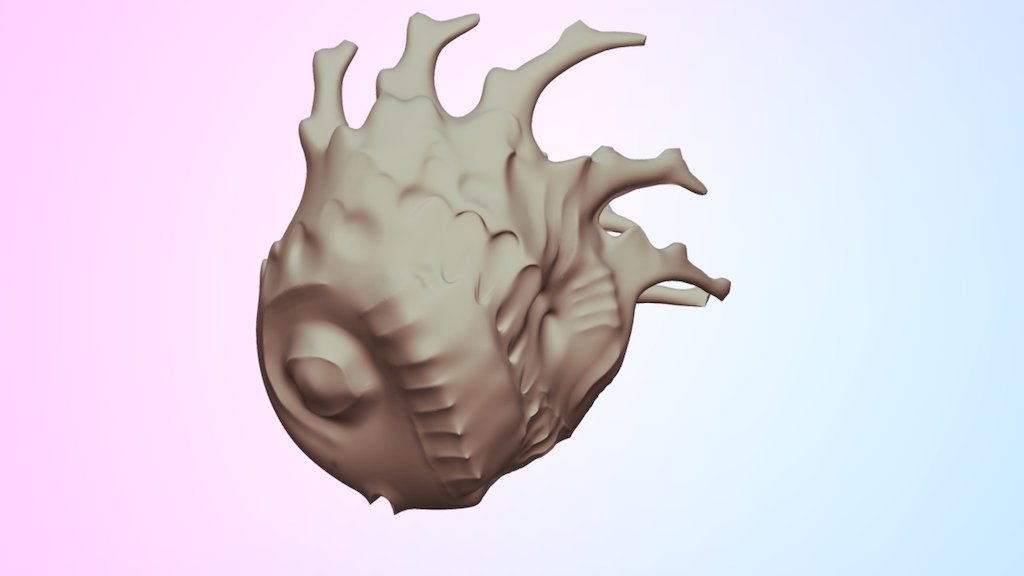 #08252017-Cartoon Fish Head - 3D model by Mamba.MQ.Miracle ...