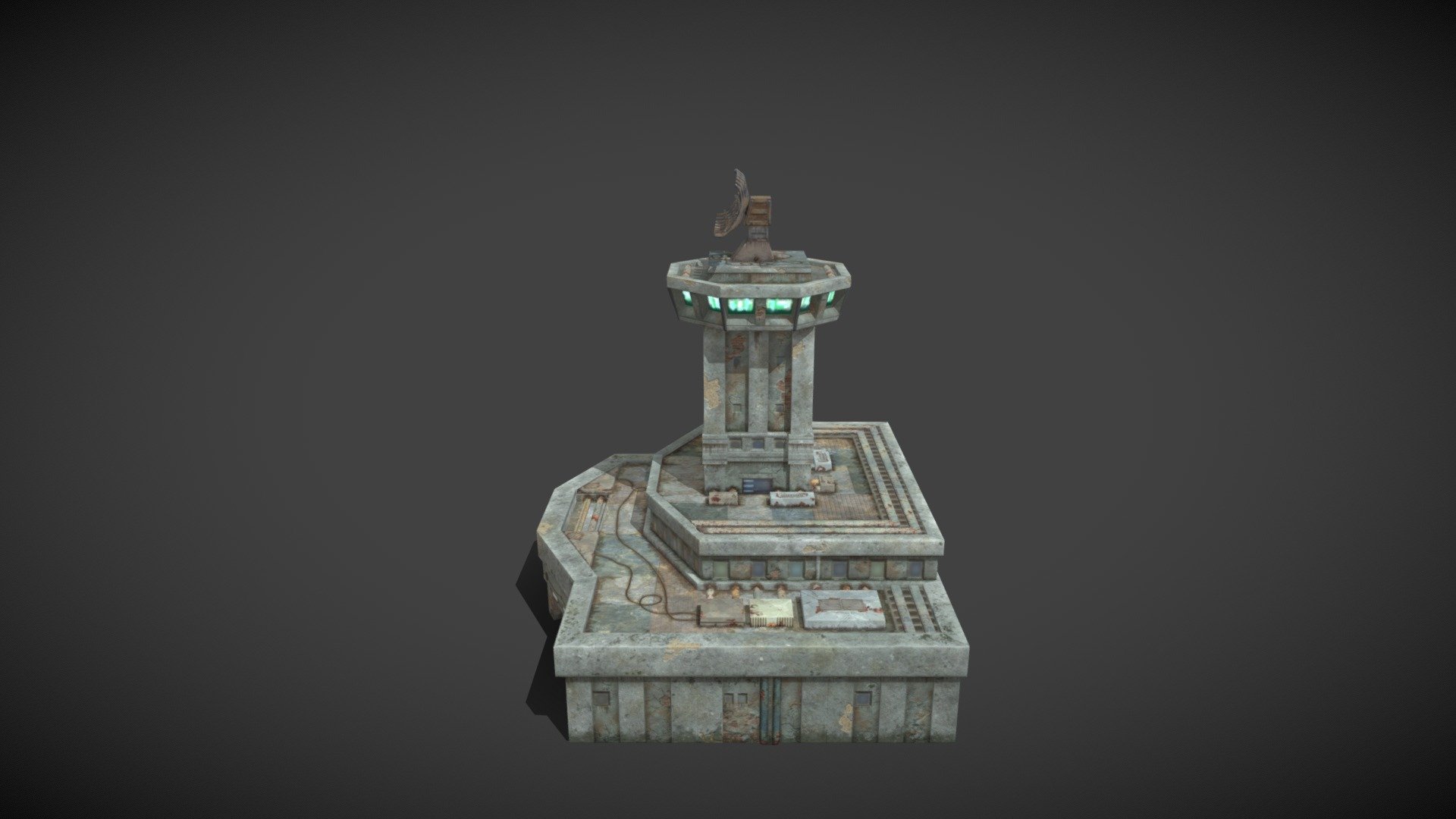 Front Mission 2 Remake | Flight Control - 3D model by zetka [4ae6f38 ...