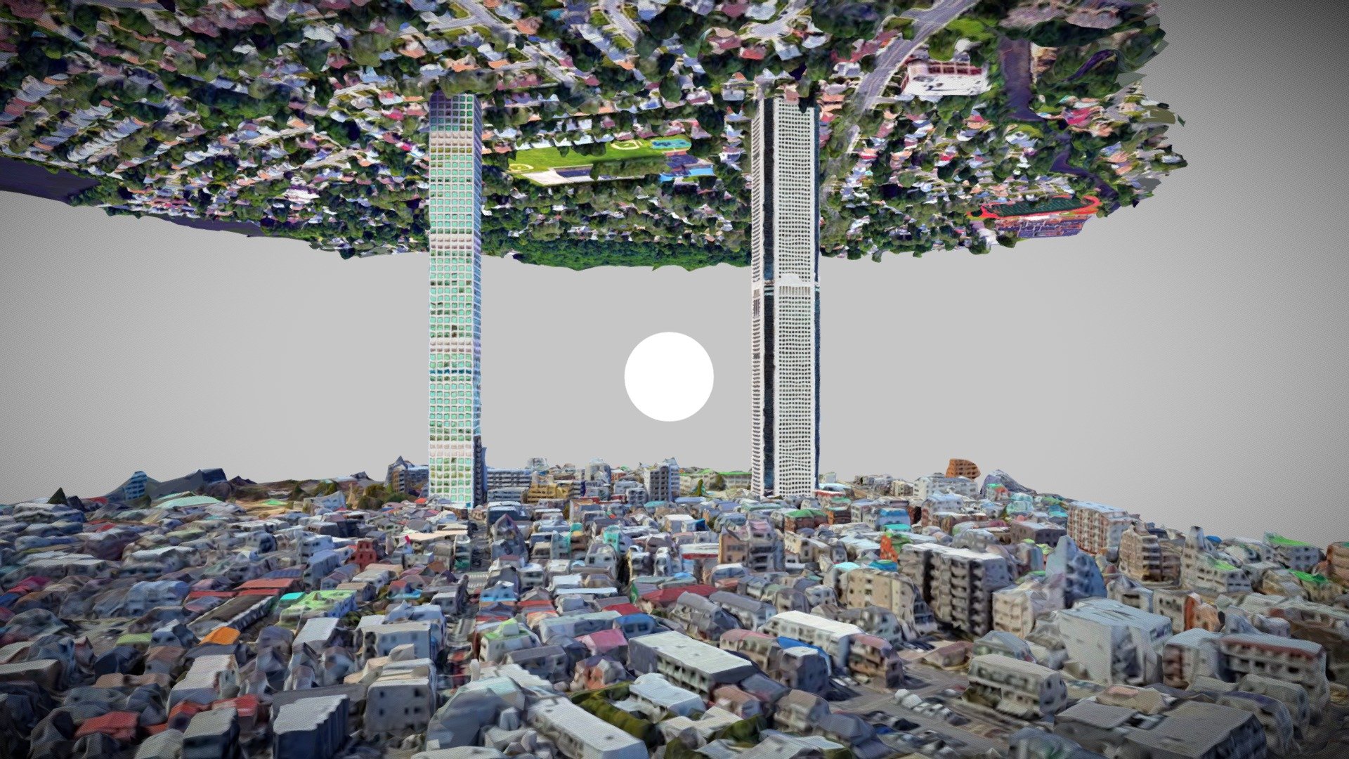 Mirror - Download Free 3D model by Collage city I 360° Reality to ...