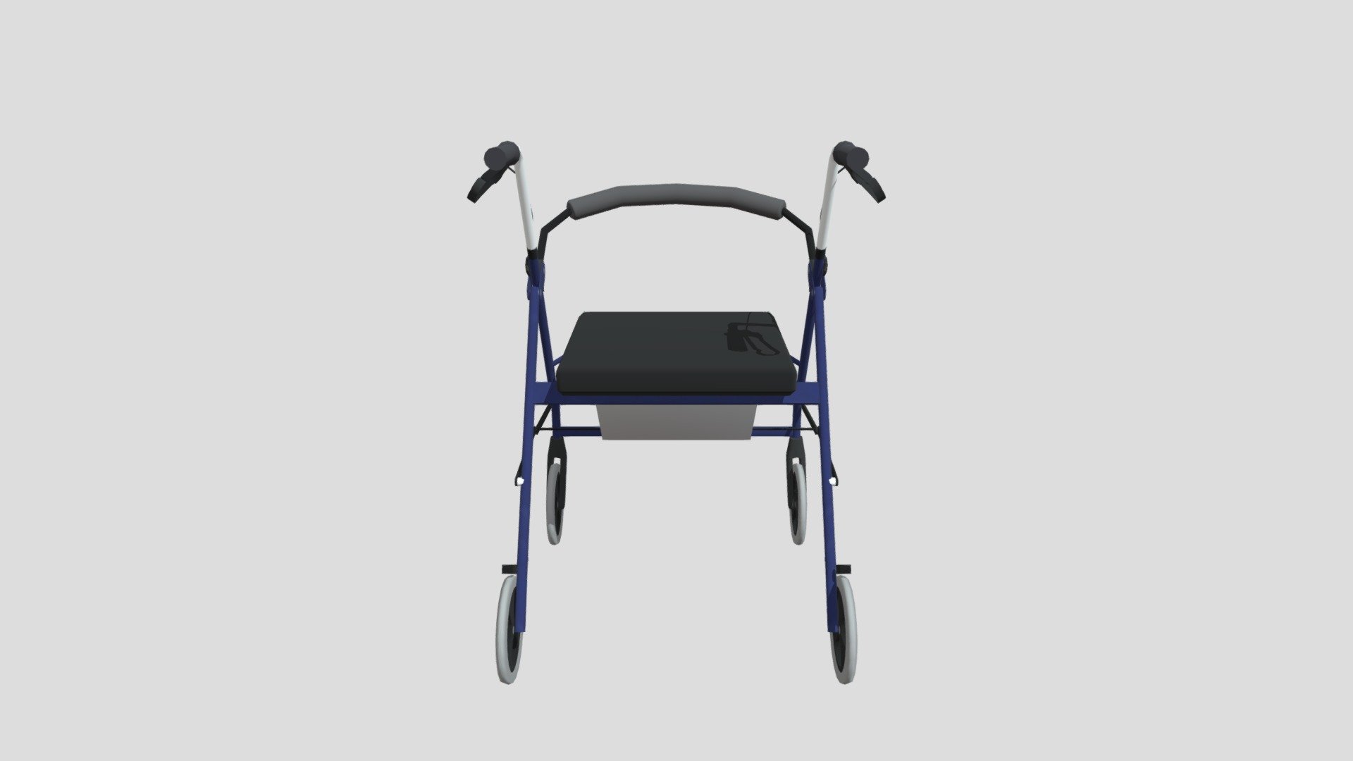 Four Wheel Walker Rollator - Download Free 3D model by TapvigoEDU ...
