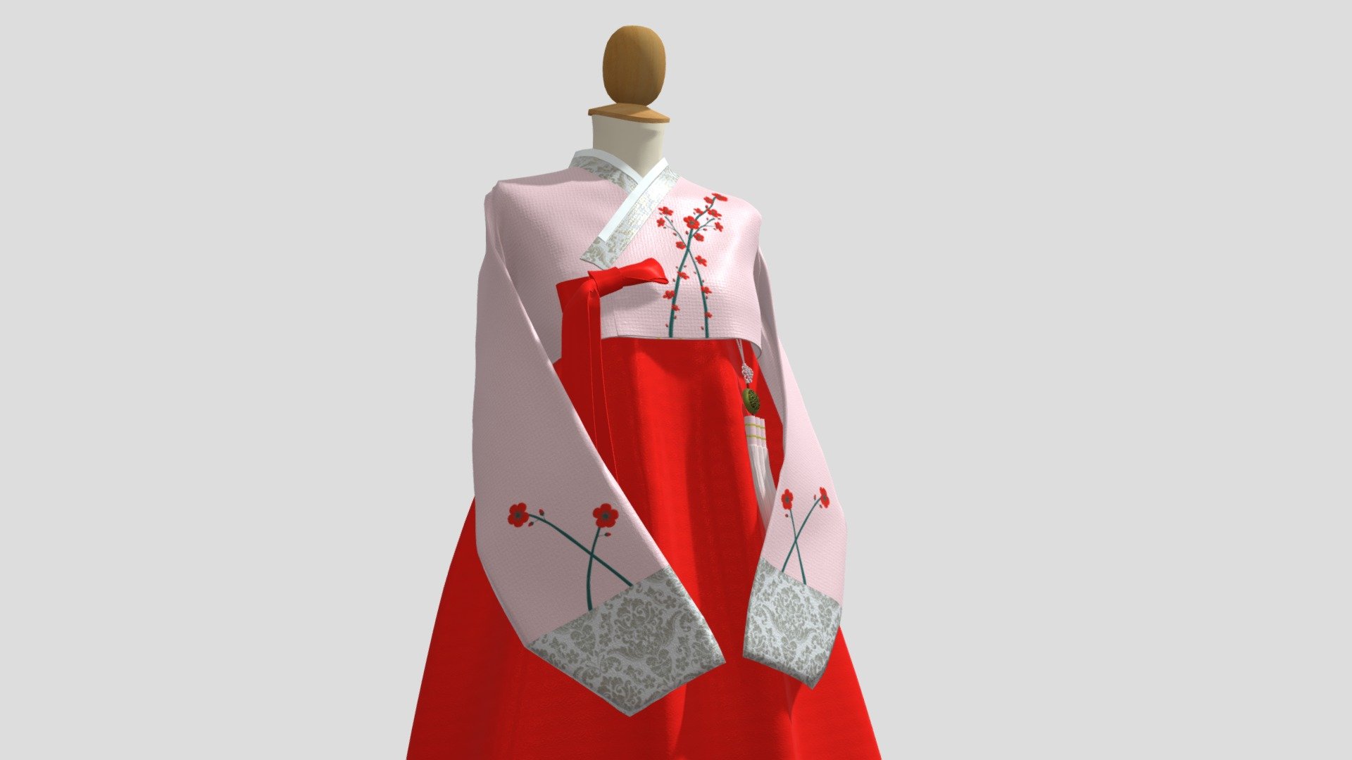 Hanbok mannequin - 3D model by Misulbyrh (@fernando.ce99) [4ae8dc7 ...