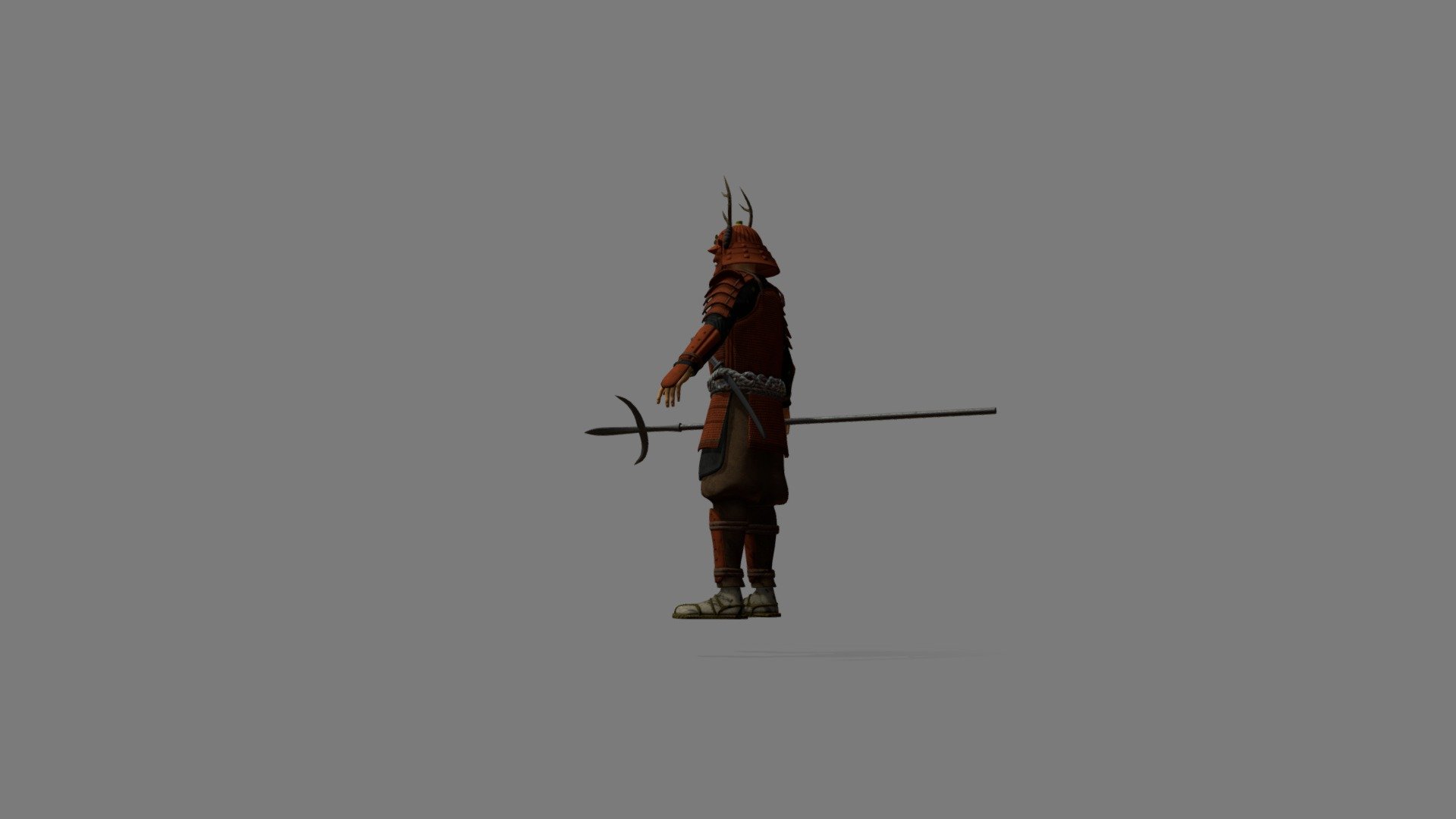 Samurai - 3D model by ayslin.art [4ae9d2e] - Sketchfab