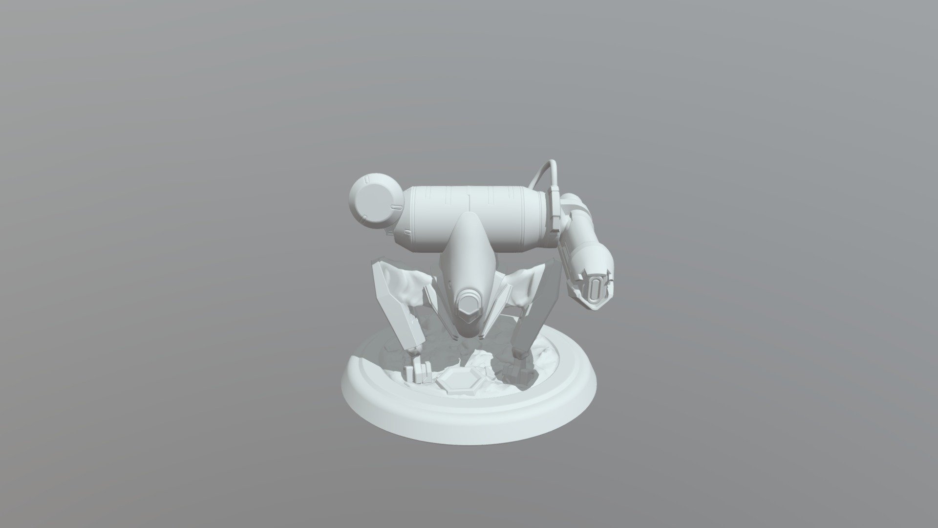 Robot Pose 06 - 3D model by archidont2 [4aeb800] - Sketchfab