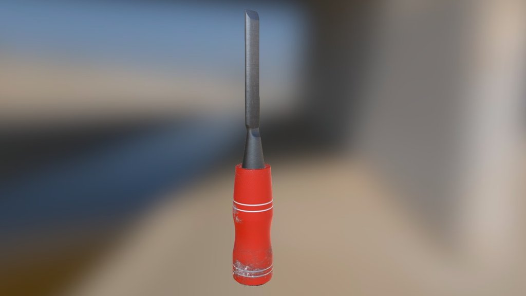 Chisel - 3D model by cameronhorst [4aec2d5] - Sketchfab