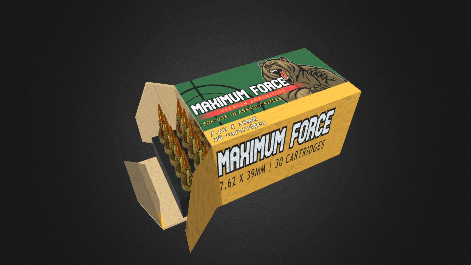 Assault Rifle Ammo Box - Download Free 3D model by jsandwich96 [4aec6e9 ...