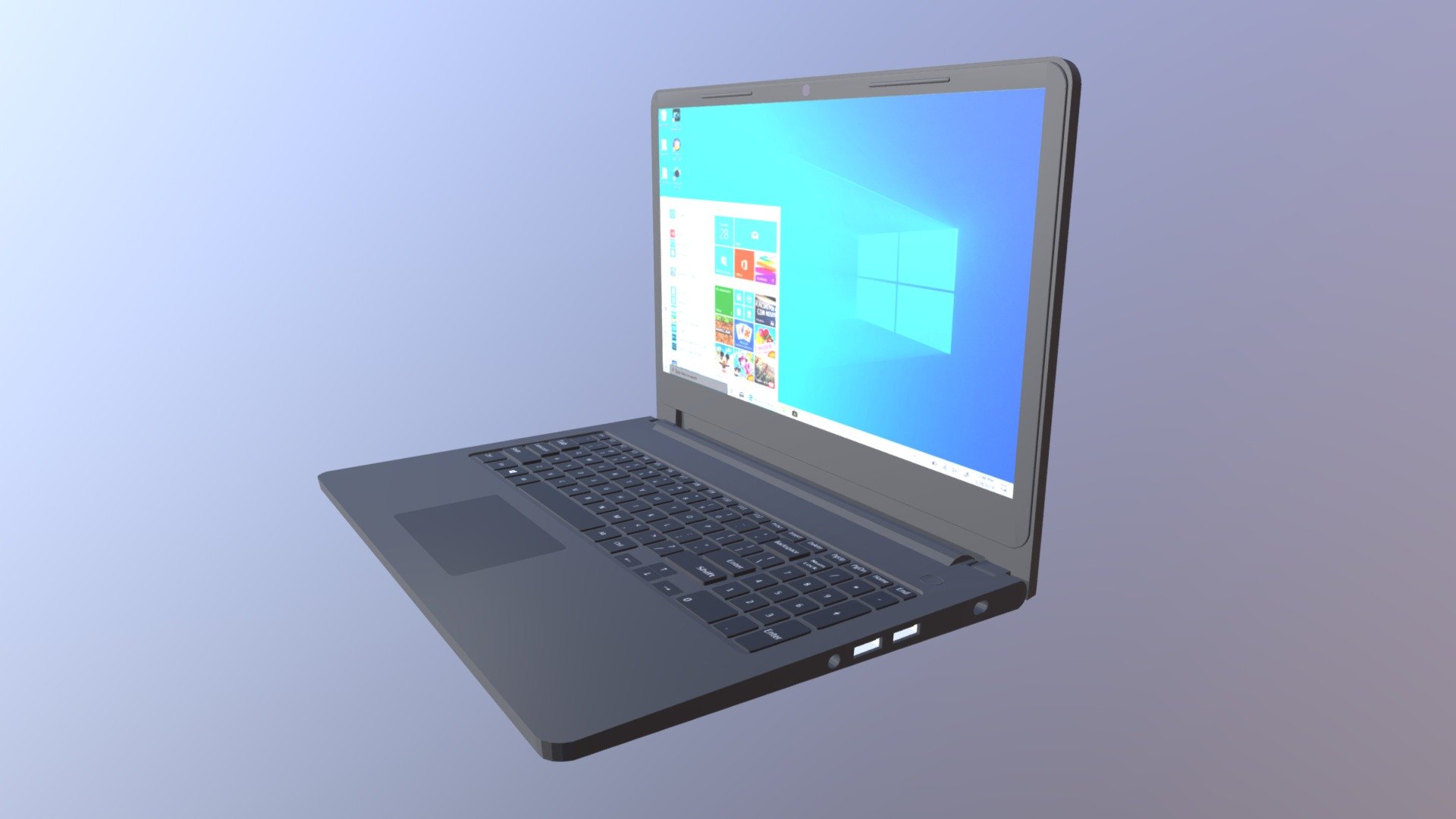 Notebook - 3D model by alex5849sv [4aece76] - Sketchfab