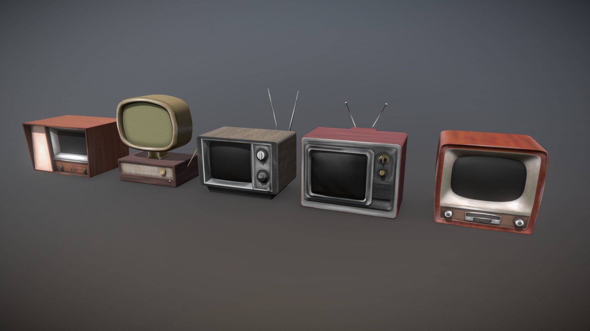 TVs - 3D model by alytlebird (@alytle96) [4aed016] - Sketchfab