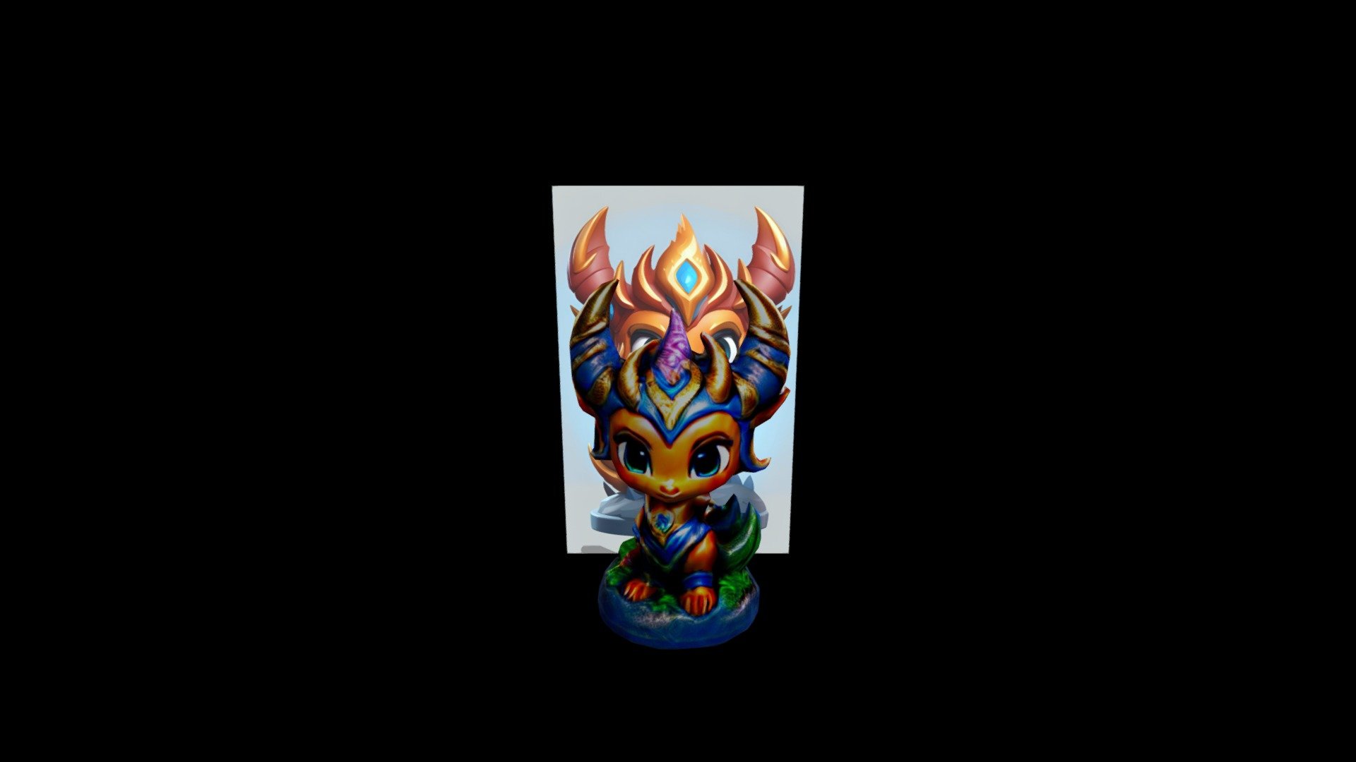cartoon icon of a fictional character from an a - Download Free 3D ...