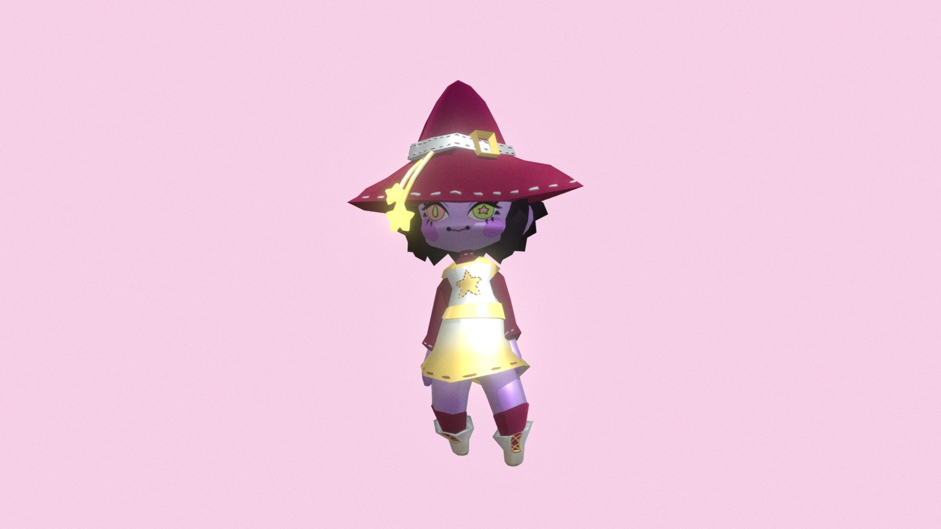 Alien Witch - 3D model by patricianecula [4aef540] - Sketchfab