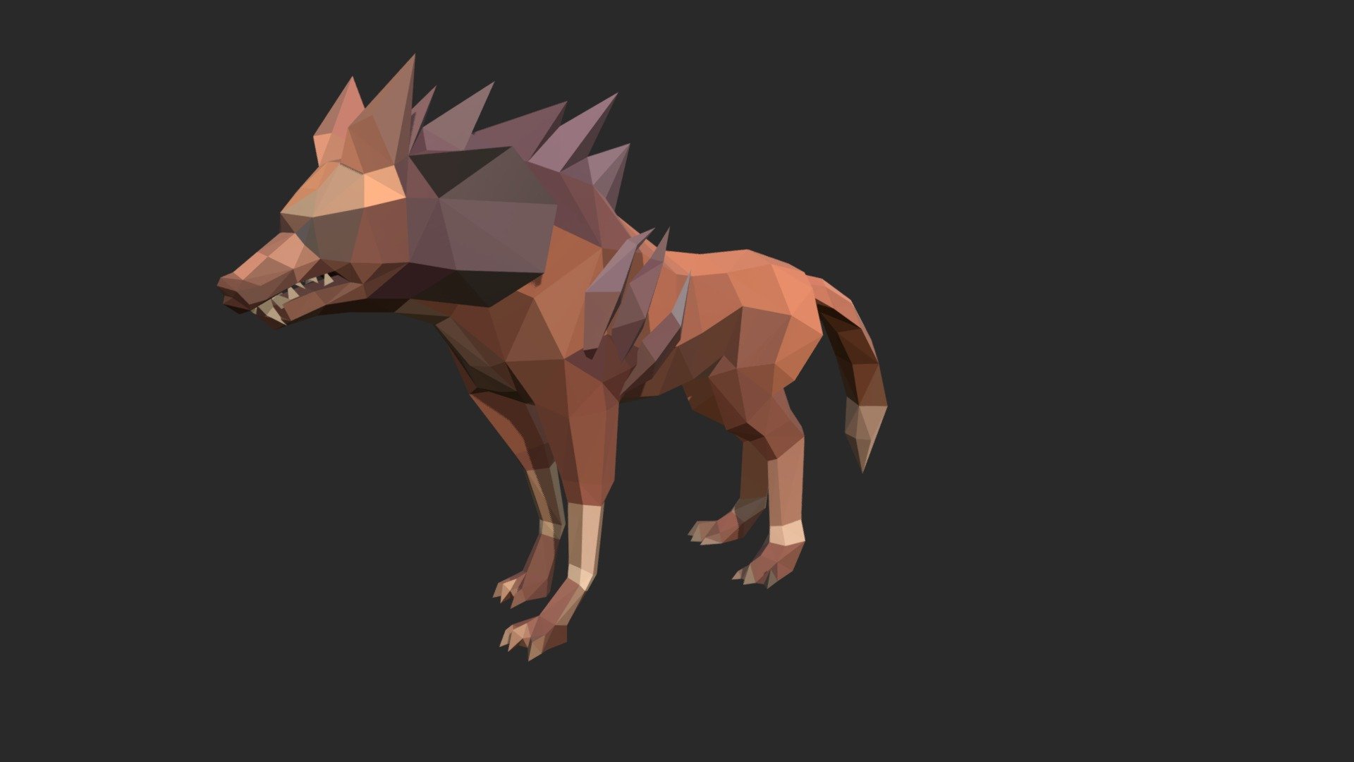 Wolf - 3D model by josluat91 [4af020d] - Sketchfab