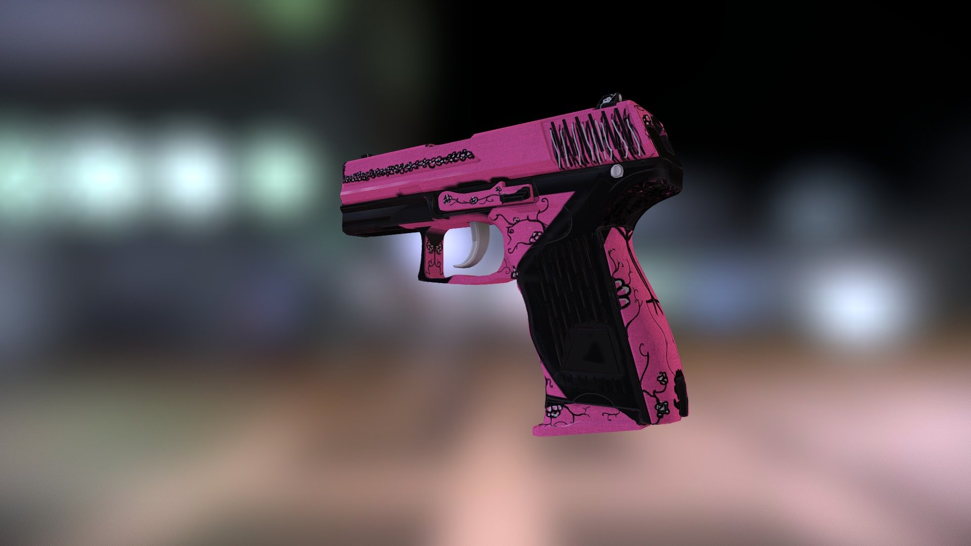 P2000 | BlackRasp - 3D model by Dafney [4af19cb] - Sketchfab