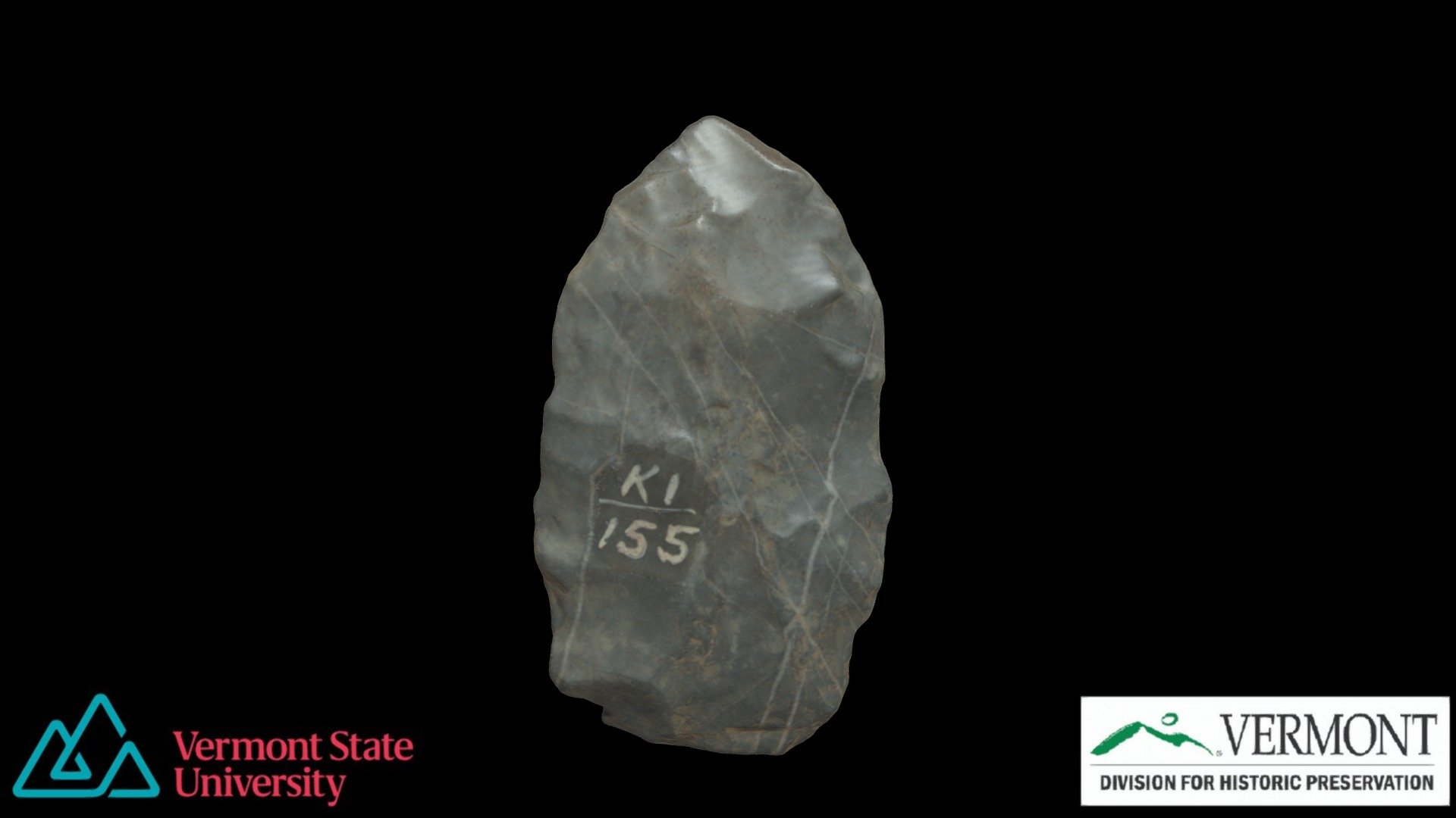 Chert Blade from the KI Site (KI 155) - Download Free 3D model by ...