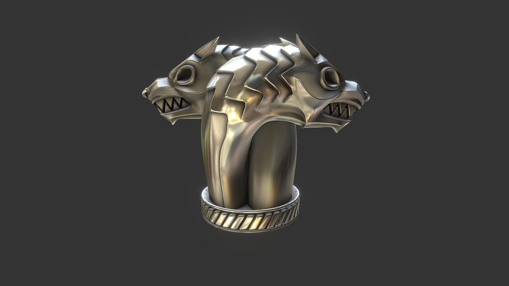Witcher Pommel - 3D model by jock [4af34bb] - Sketchfab