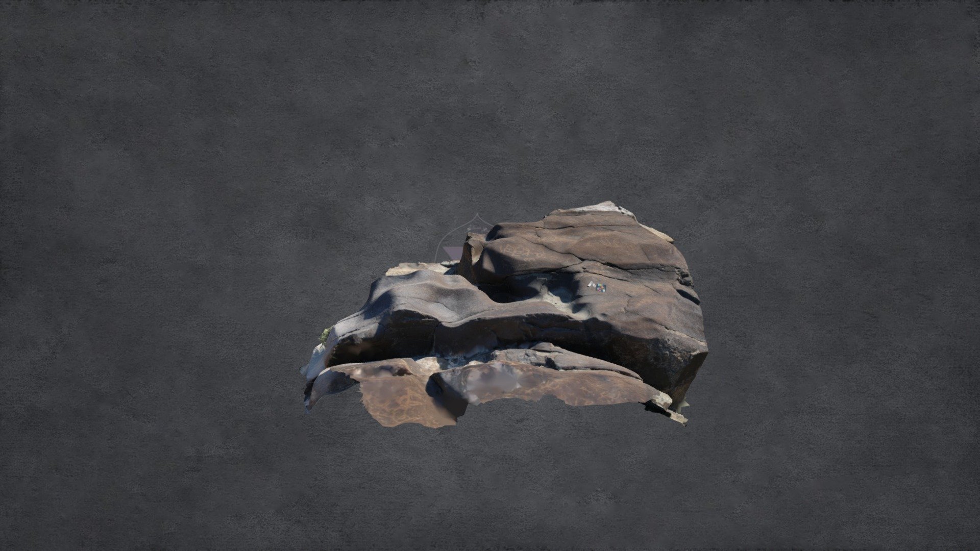 Rock Carving at MinarGah (Rock 12) - 3D model by cvlablums [4af366a ...