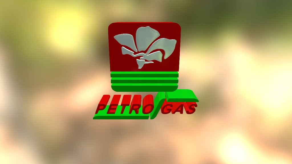 Petrogas Logo - 3D model by Geovanni Diaz (@geovanni1990) [4af48f3 ...