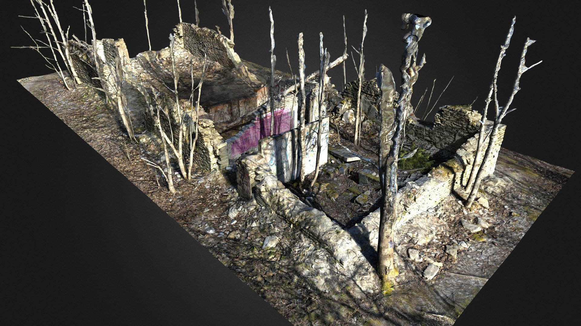 Tallinn - Kose - Ruins - Buy Royalty Free 3D model by 3Di ...