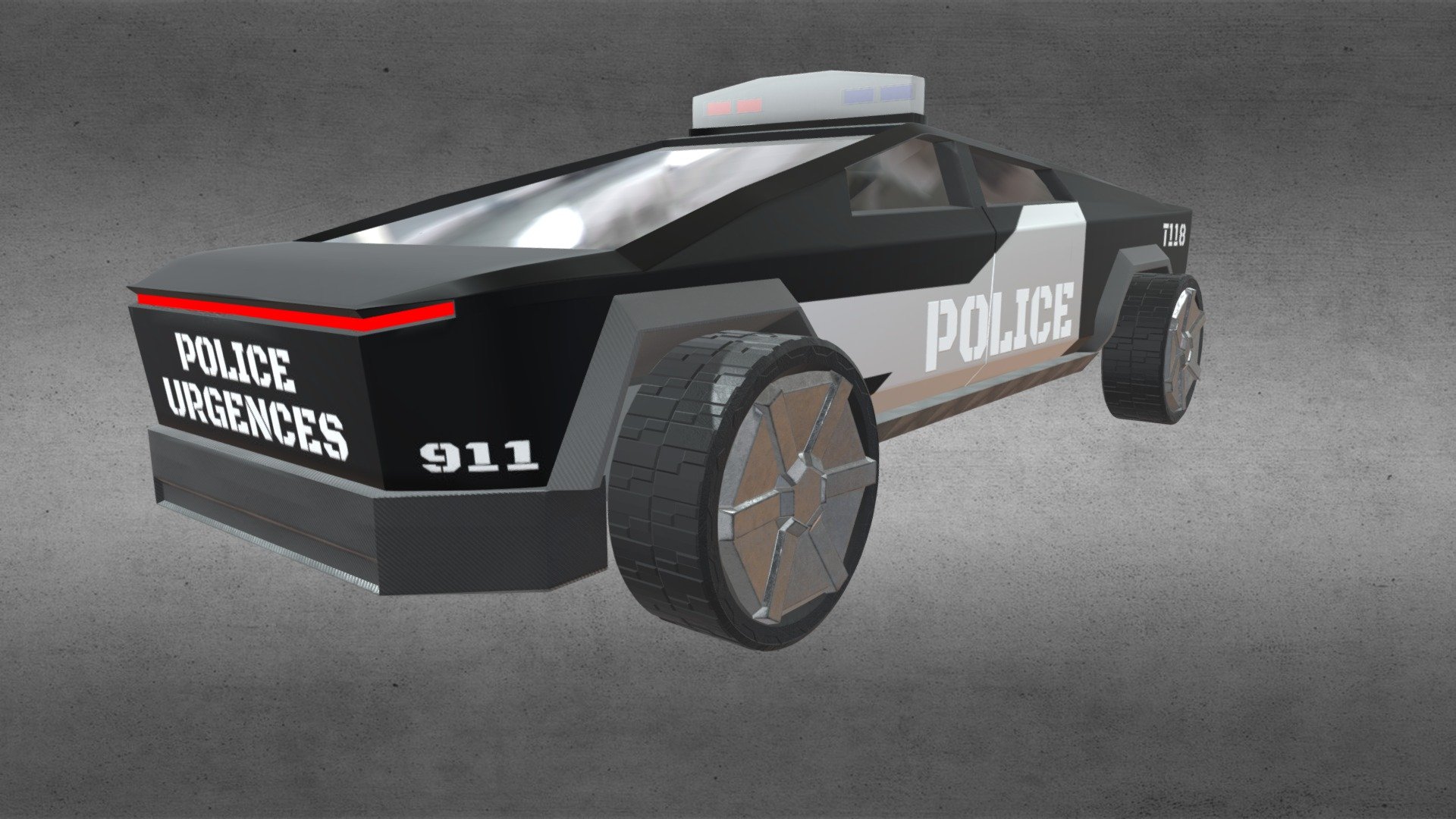 Car Police - Download Free 3D model by jhon pulecio (@jhonjairopulecio ...