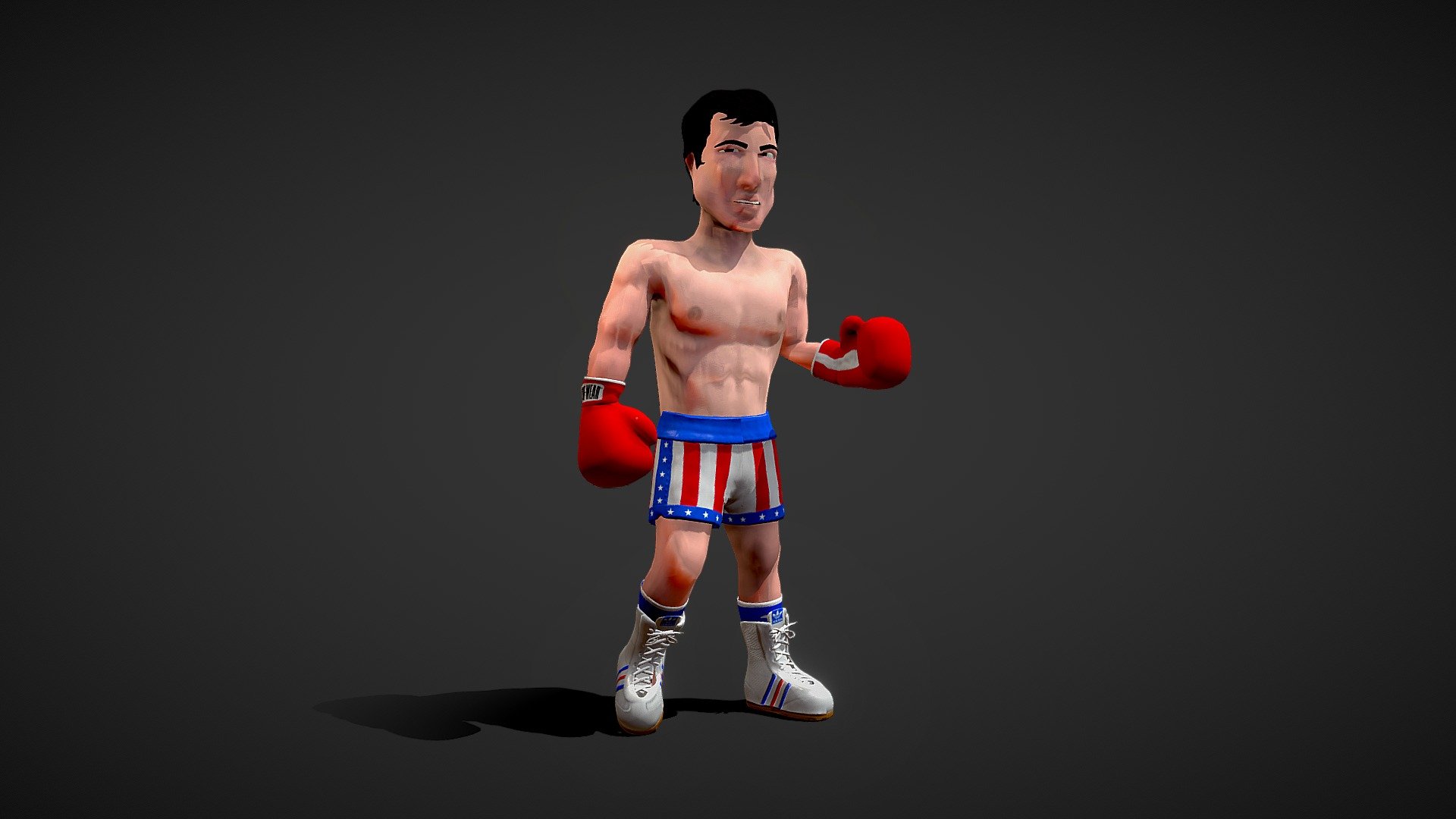 Rocky Balboa - 3D model by LuigiNery [4af7e39] - Sketchfab